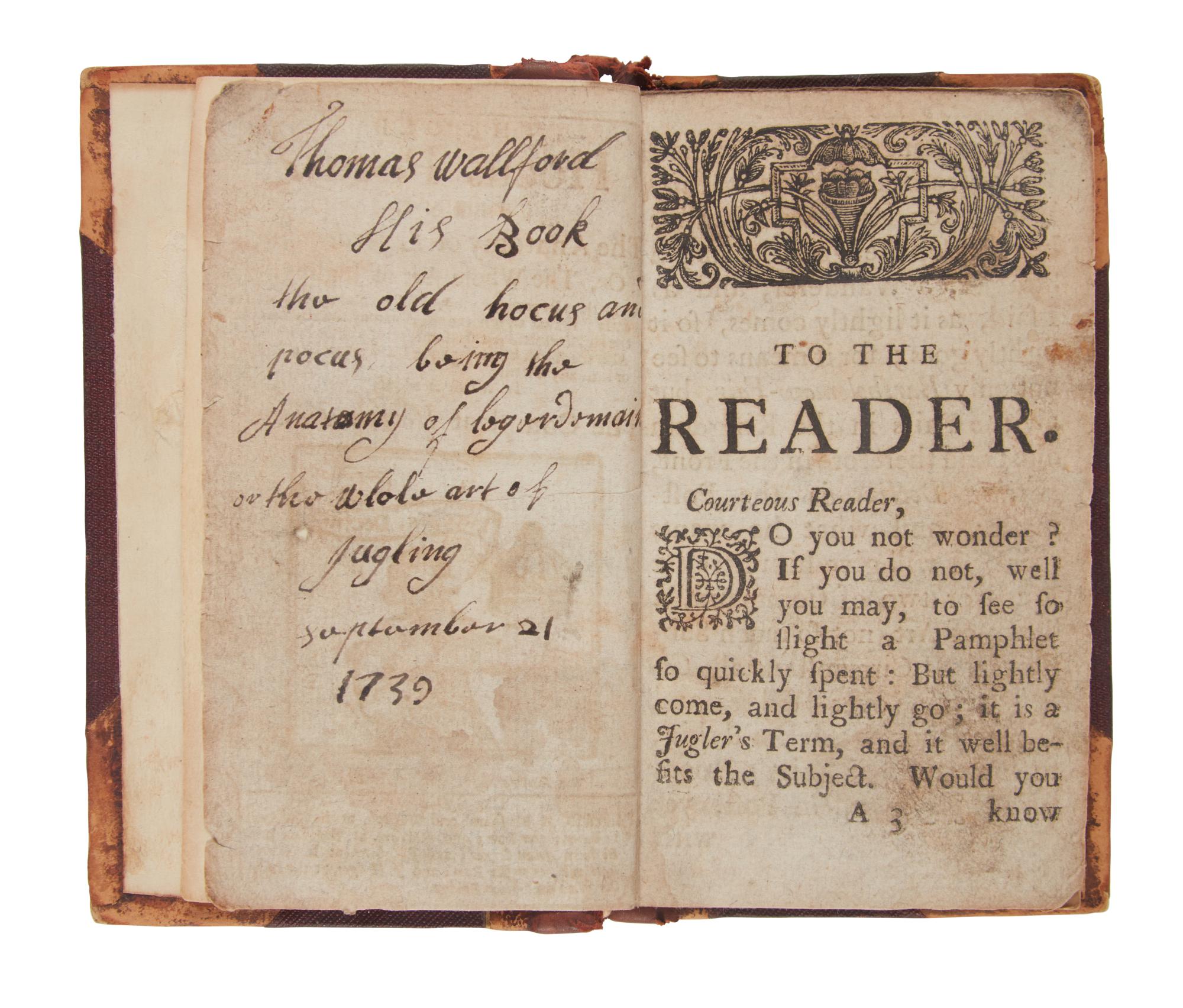 (Hocus Pocus) | A bibliographically curious exemplar of a popular magic ...