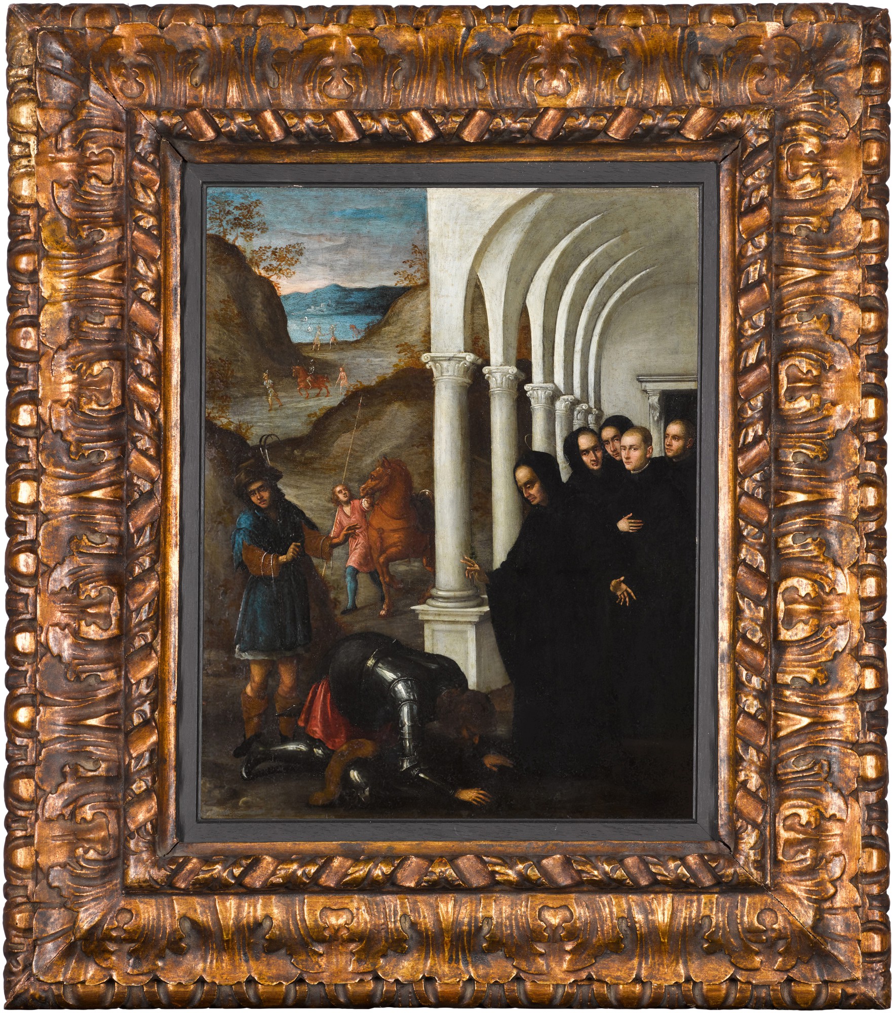 The Miracle of St Benedict and the Visigoth, Zalla | Old Masters Day ...
