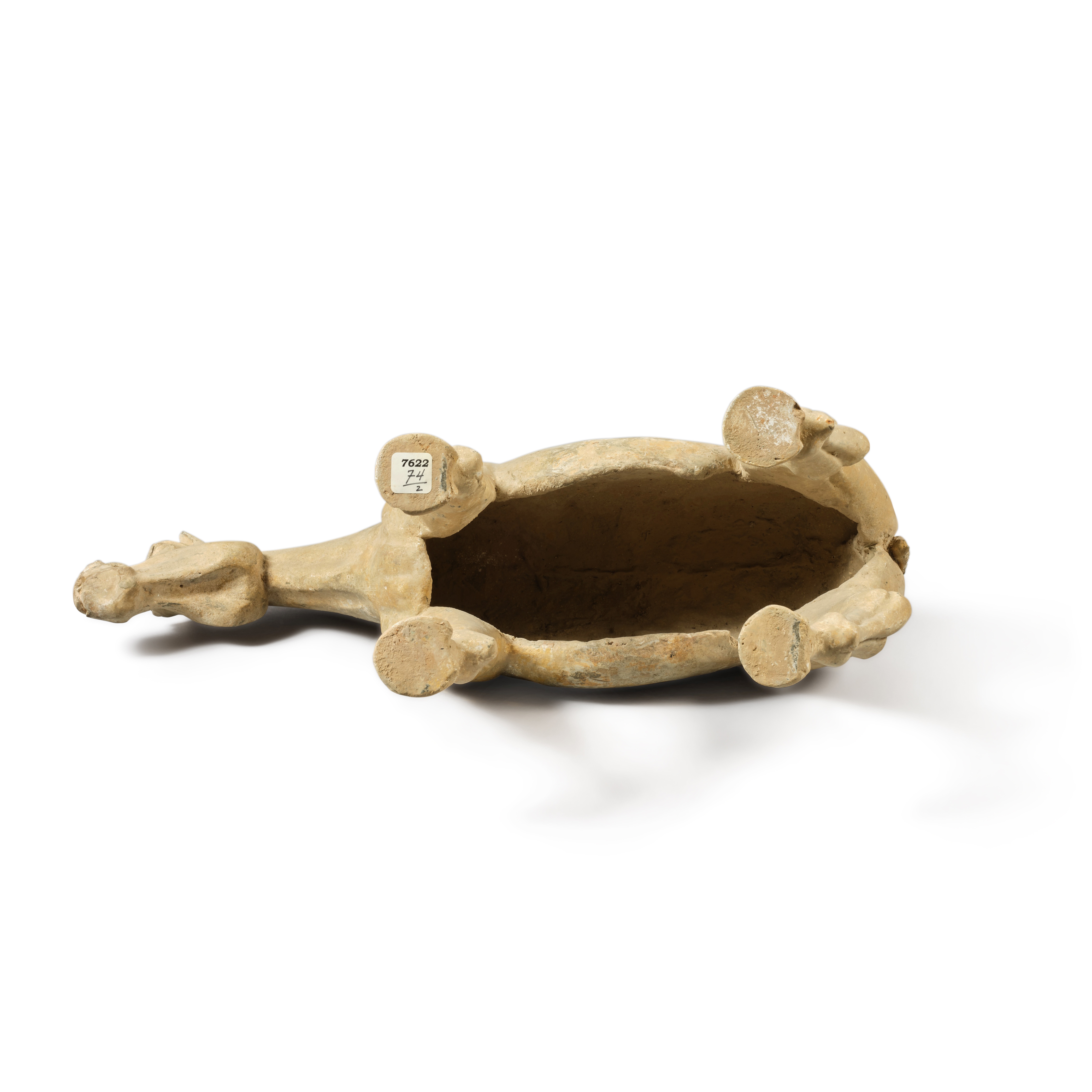 A gray pottery figure of an equestrian, Tang dynasty | 唐 灰陶騎馬俑 | CHINA ...