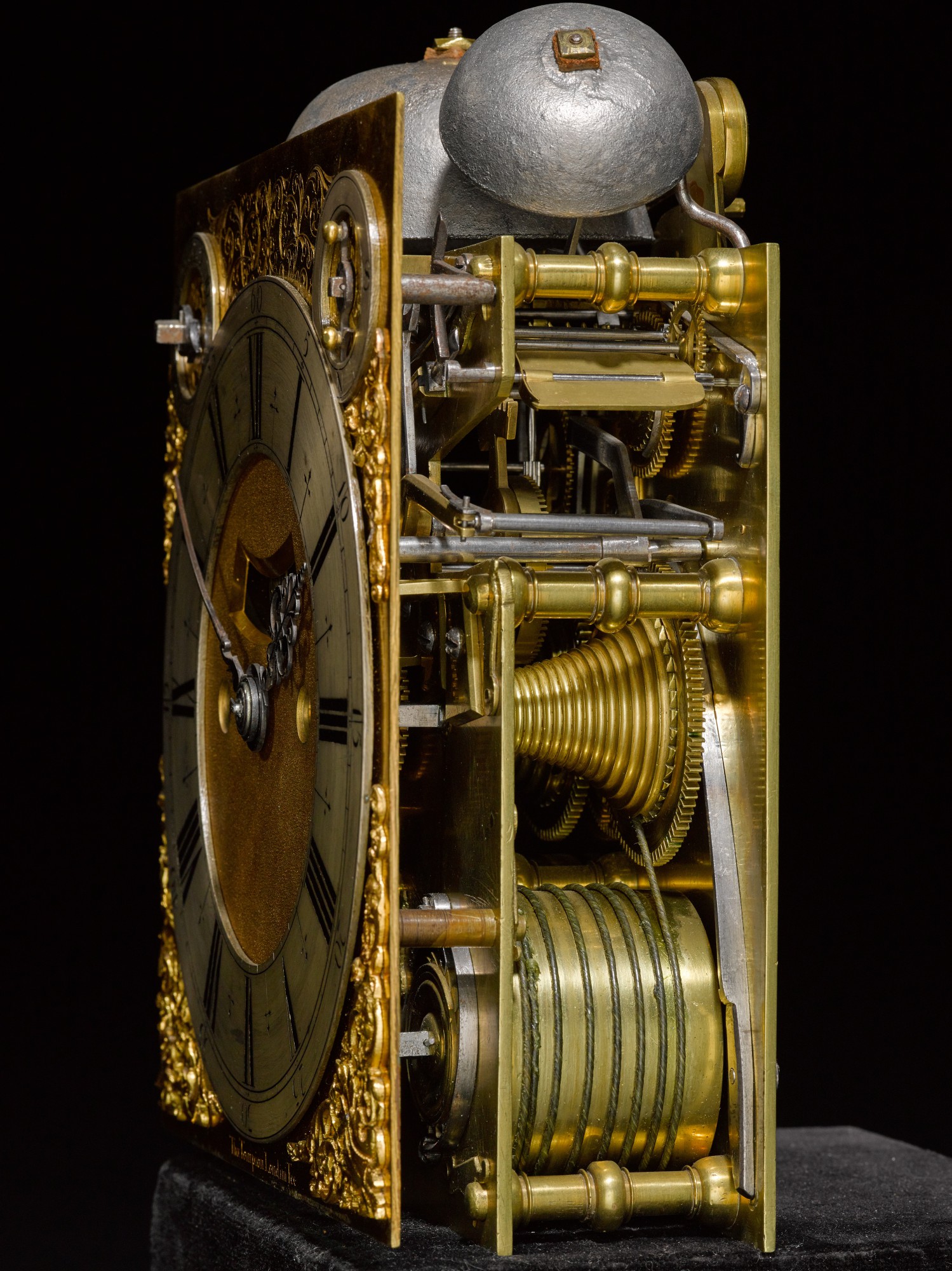 Thomas Tompion No.168. An ebony quarter repeating table clock, London ...