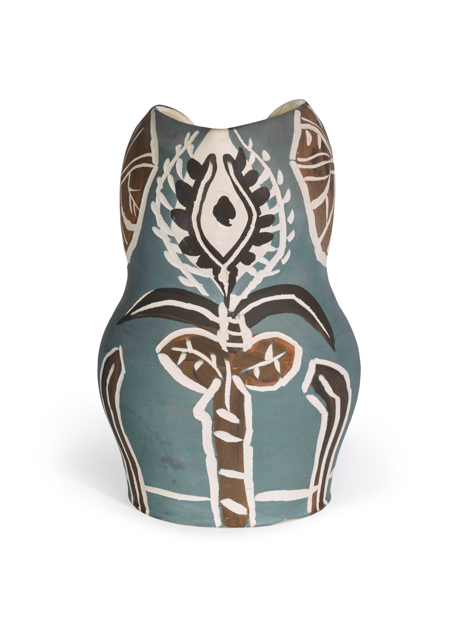 PABLO PICASSO | PICHET GOTHIQUE AUX FEUILLES (A. R. 178) | Picasso ...