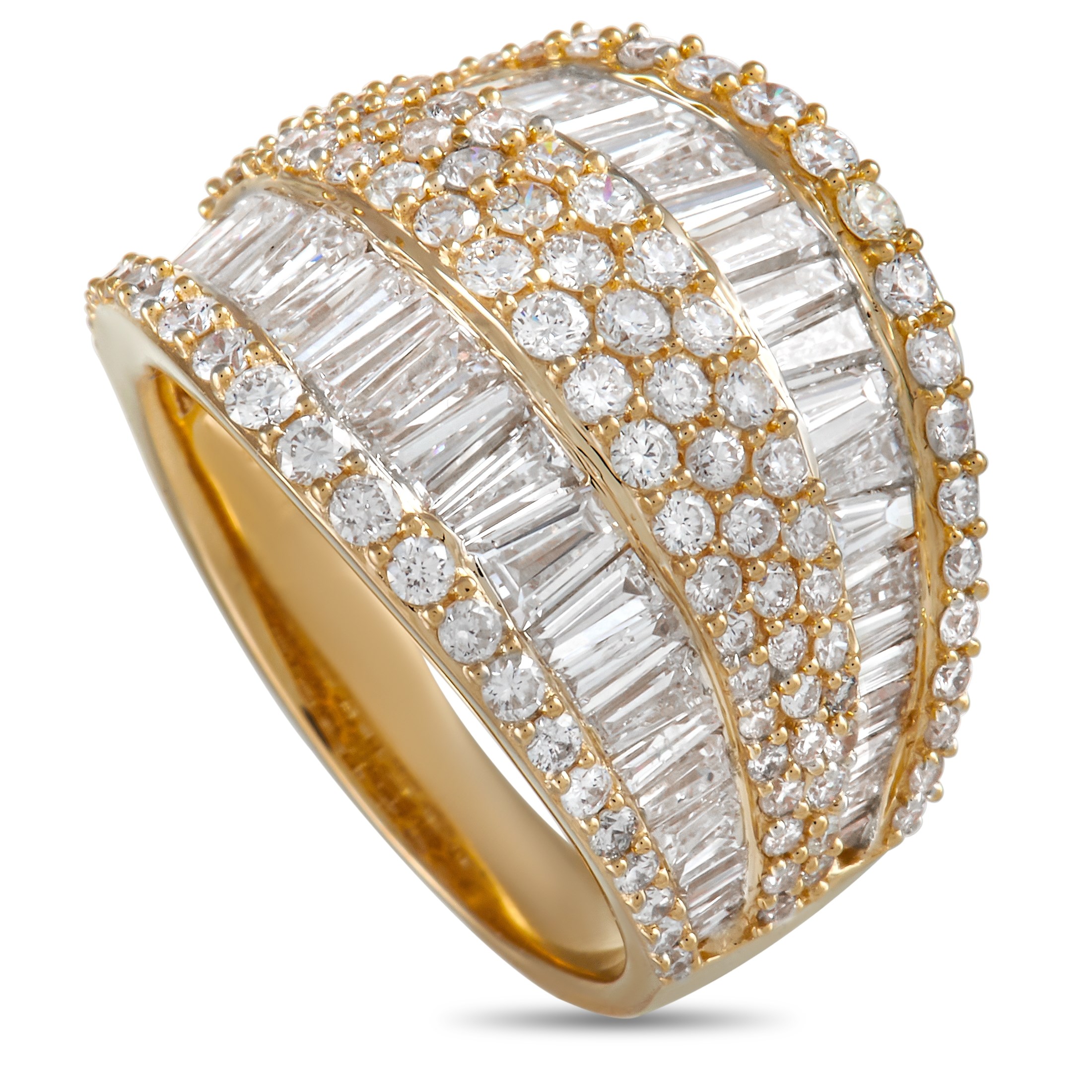 Gold And Diamond Wide Band Ring Available For Immediate Sale At Sotheby’s