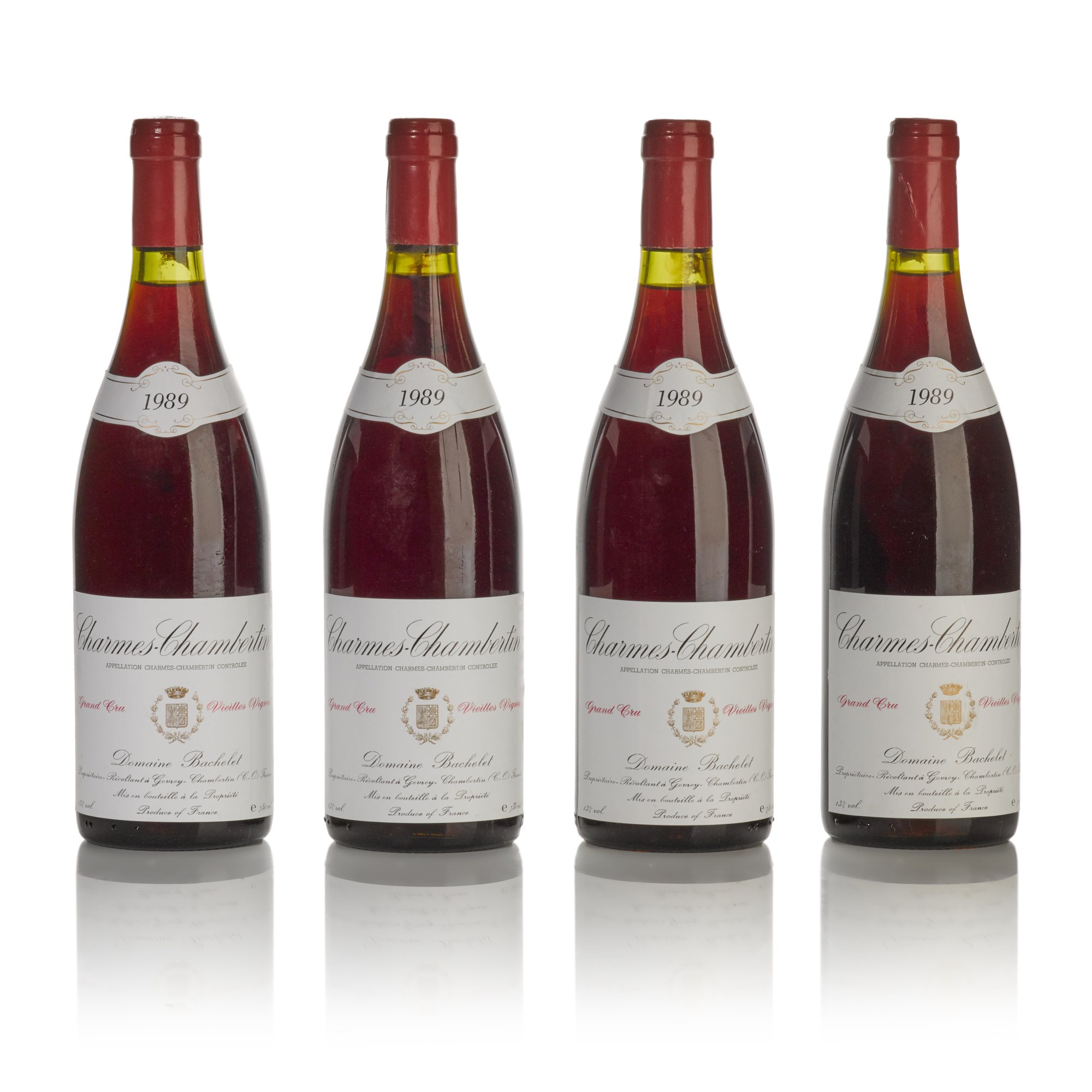 Charmes Chambertin, Vieilles Vignes 1989 Domaine Bachelet (12 BT) | The ...