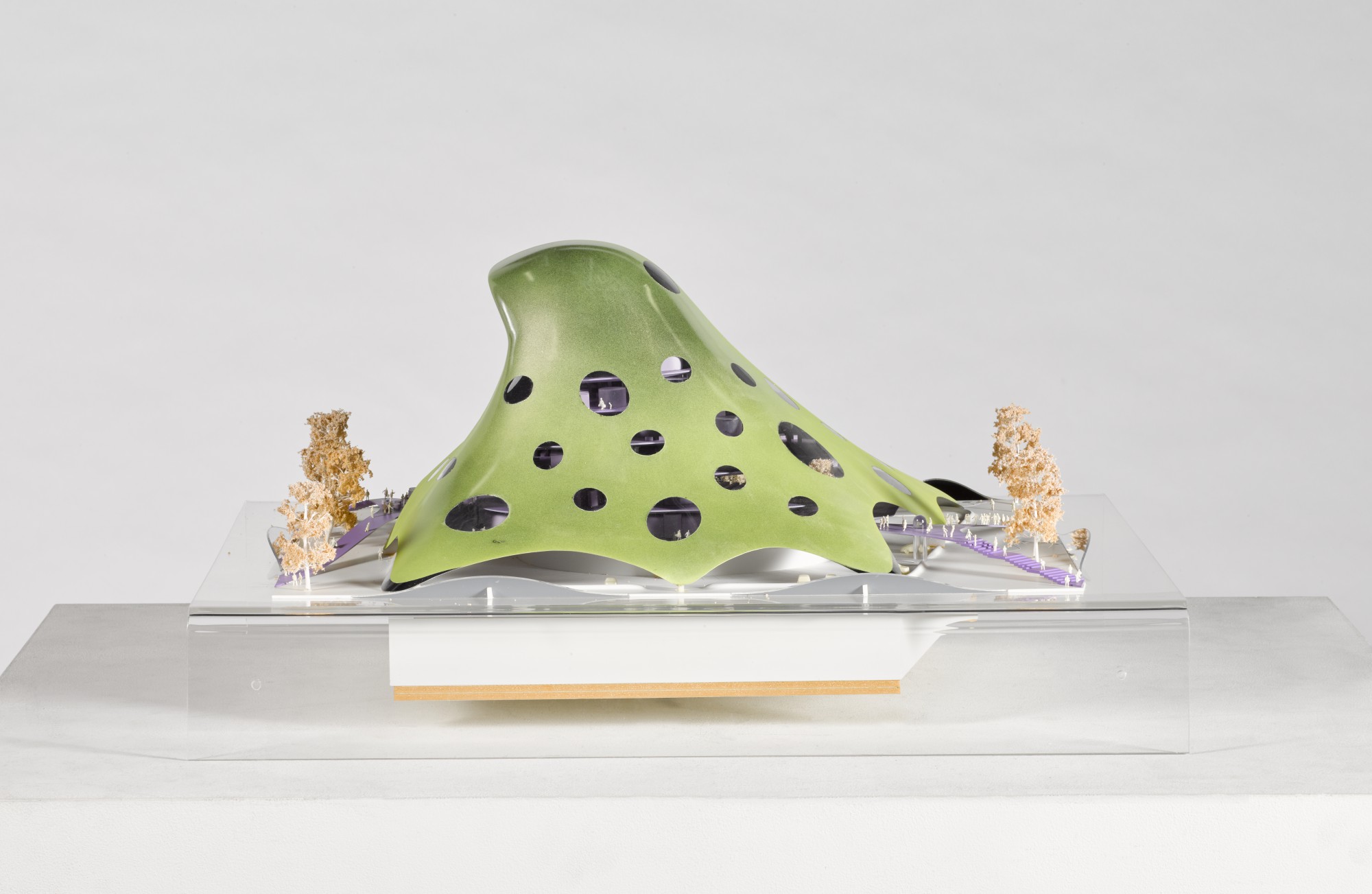 Blob (Architectural Model for the National Library, Prague; unique ...