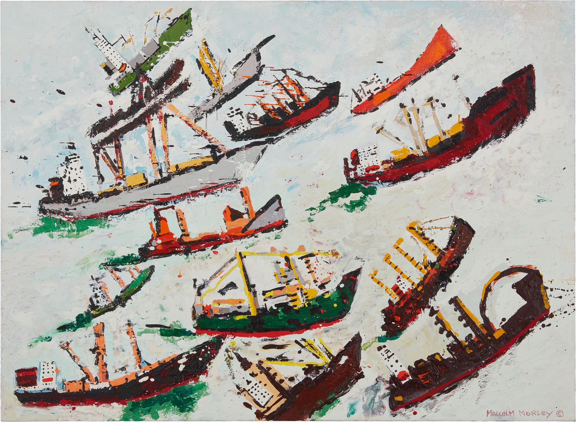 MALCOLM MORLEY | CONVOY | Contemporary Art | New York | 2020 | Sotheby's