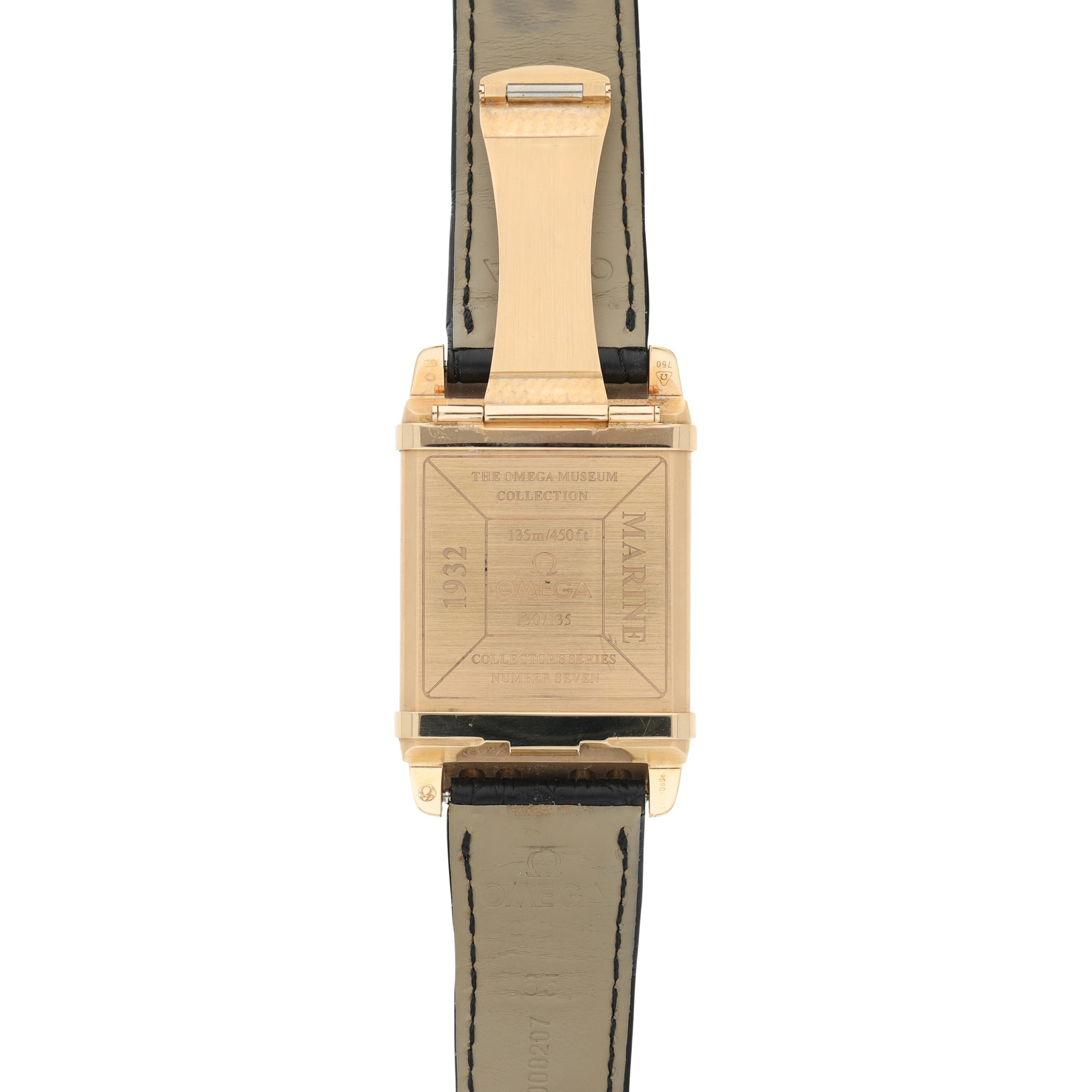 OMEGA | MARINE 1932 A LIMITED EDITION PINK GOLD DOUBLE CASED ...