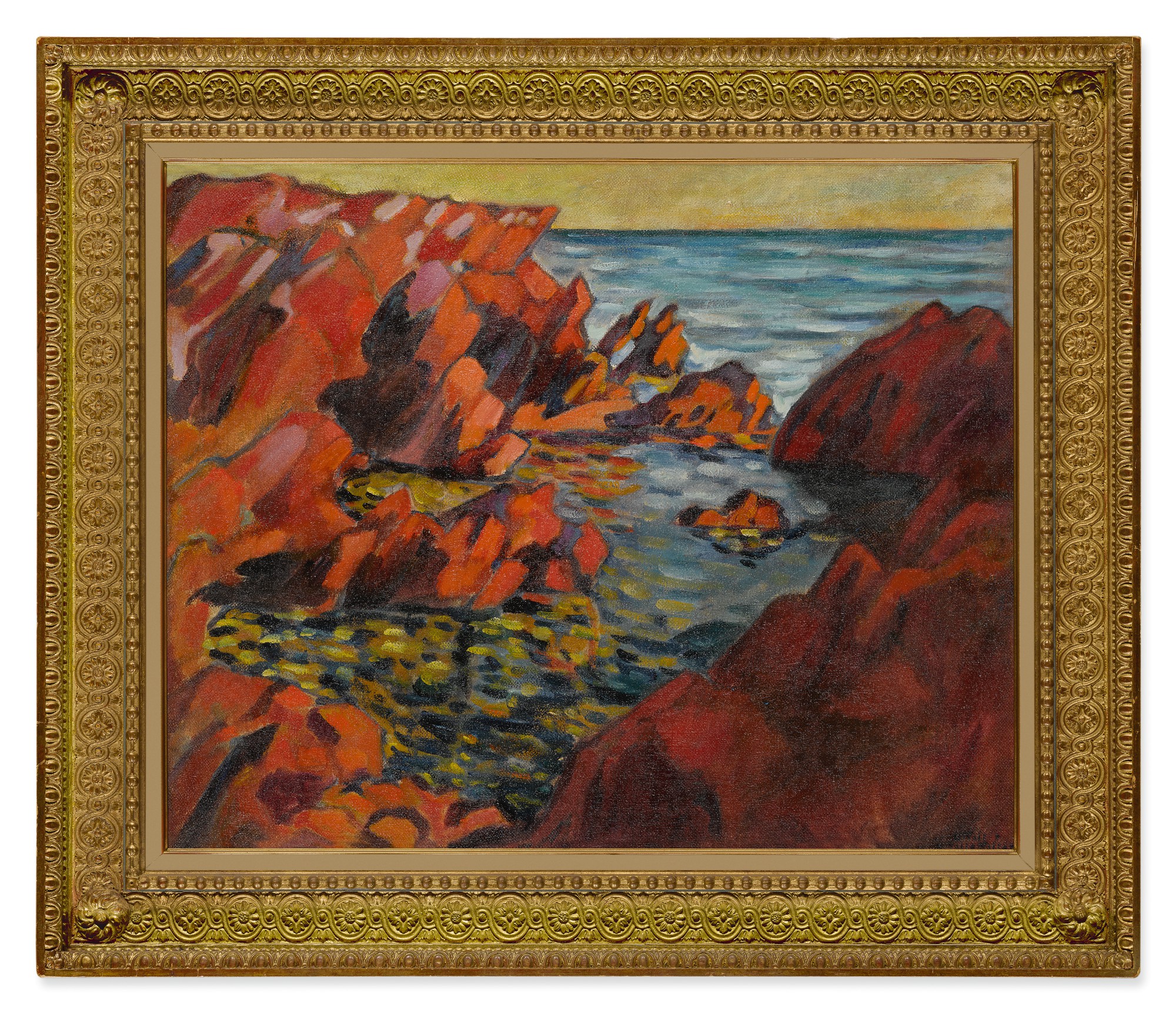 Les Roches rouges d'Anthéor | Impressionist & Modern Art Day Sale ...