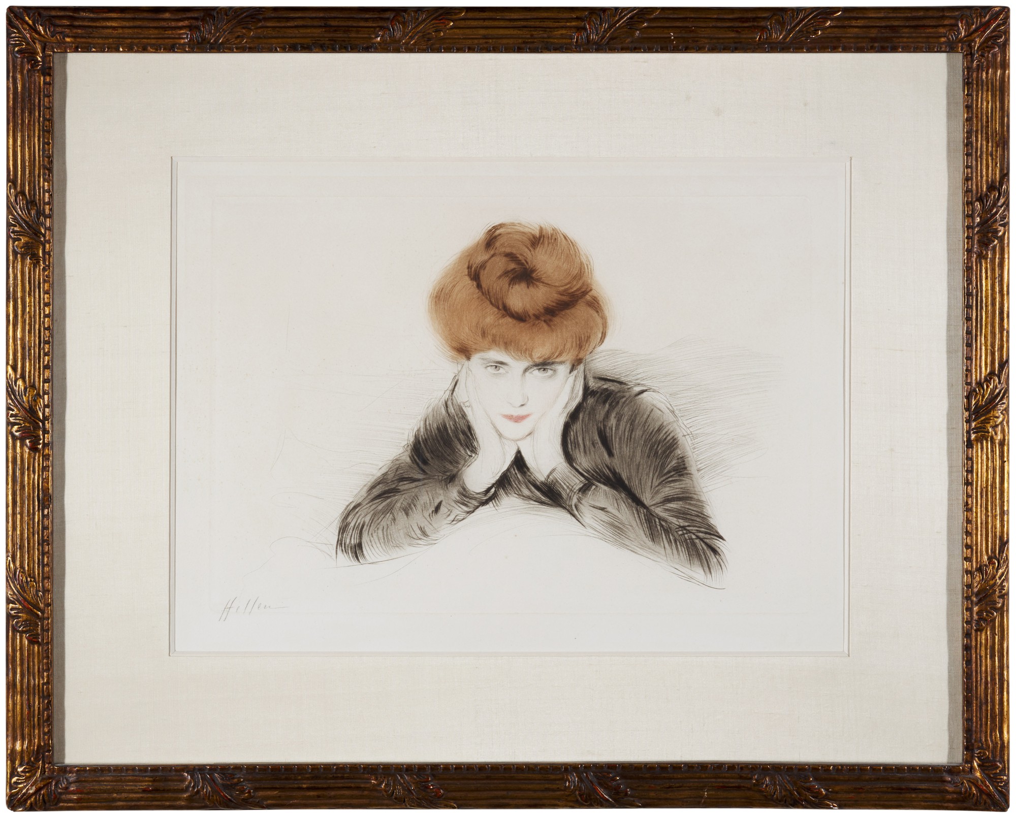 Three Portraits (including 'Le Visage Encadré, Madame Helleu') | Prints ...
