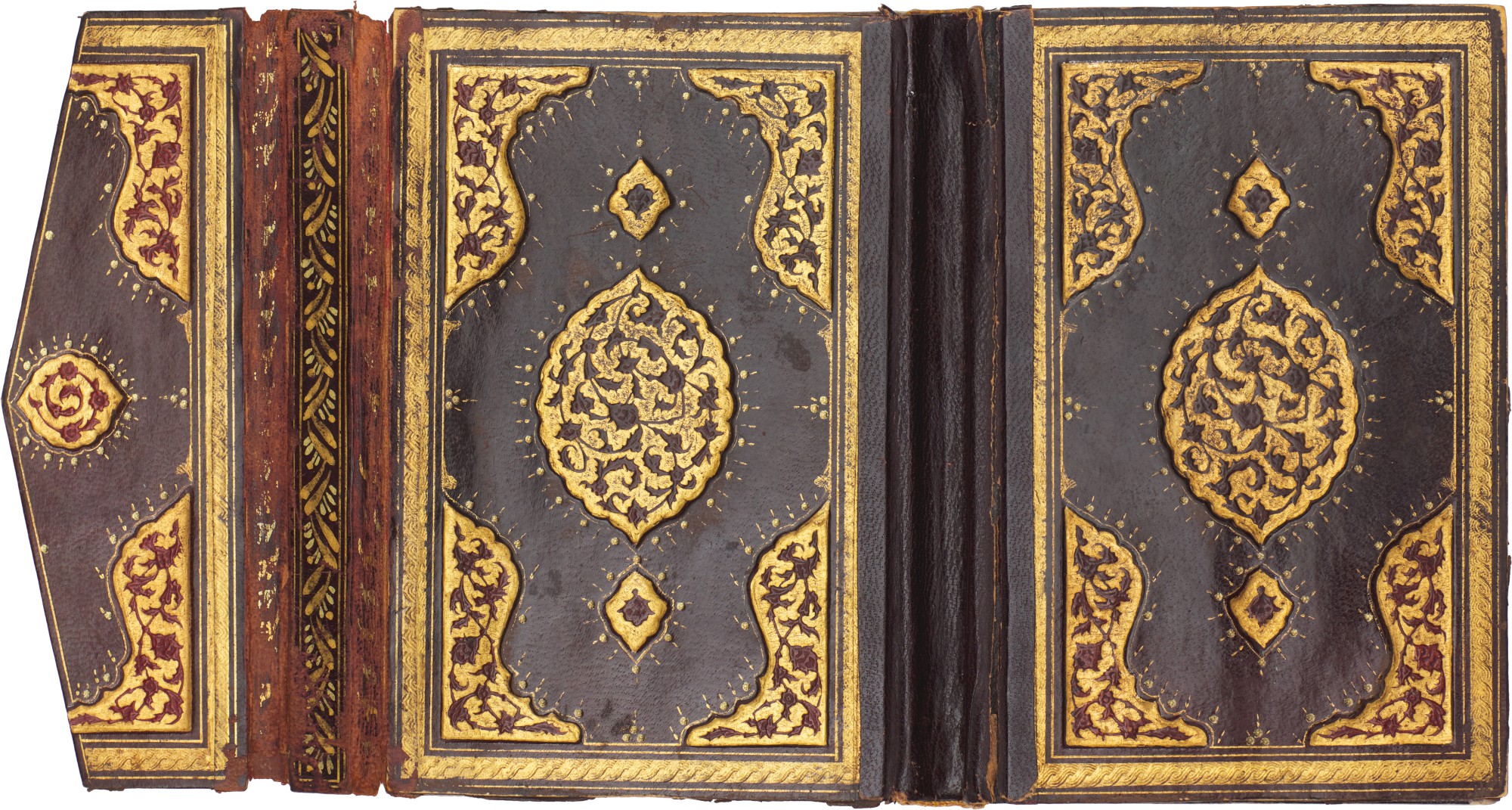 An illuminated Qur'an, copied by Hafiz Husayn al-Husni, Turkey, Ottoman ...
