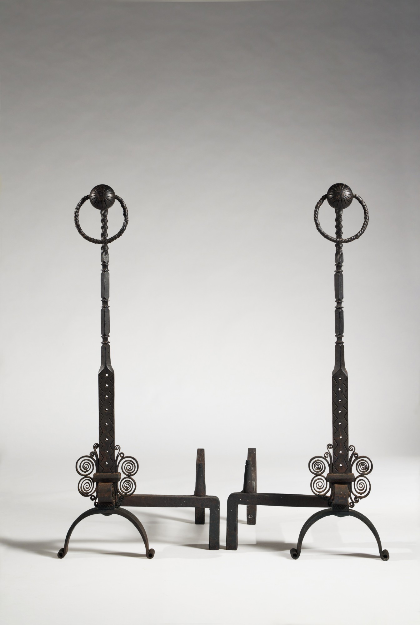 Pair of Andirons | Crafting Modernism: Masters of the American Studio ...