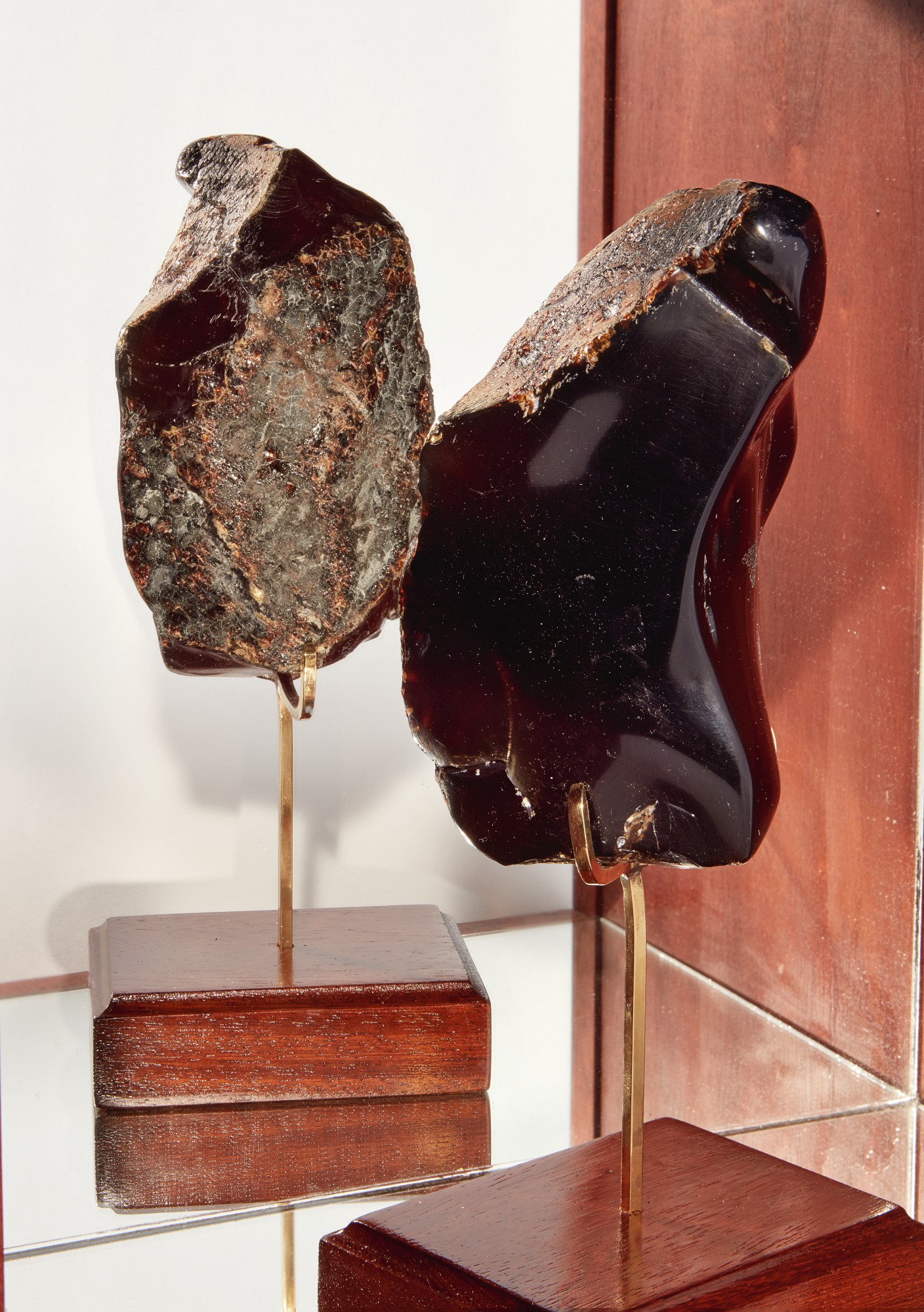 A BLUE AMBER SPECIMEN | Natural History; Including Fossils, Minerals ...