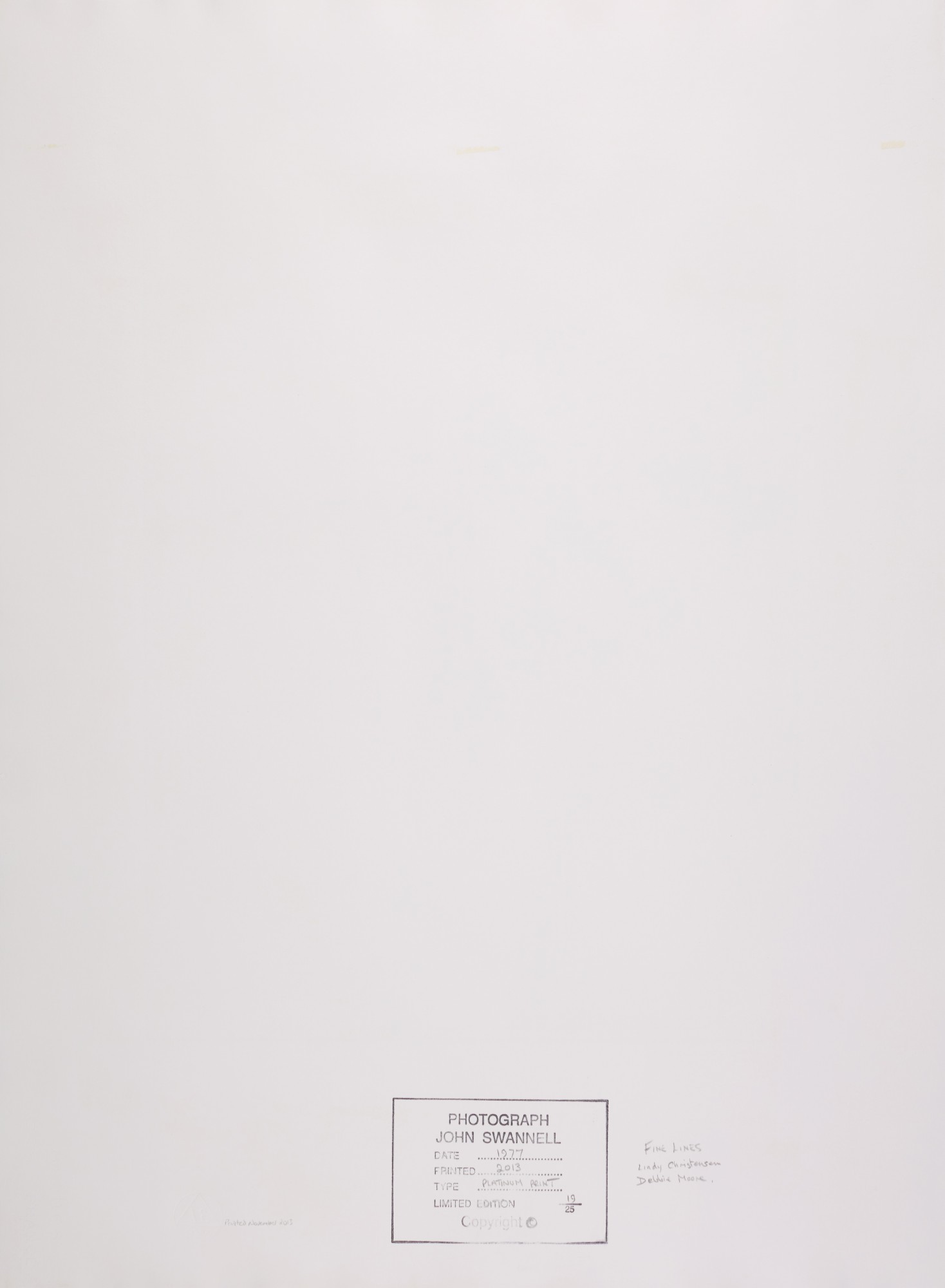 Fine Lines, 1977 | Made in Britain | 2021 | Sotheby's