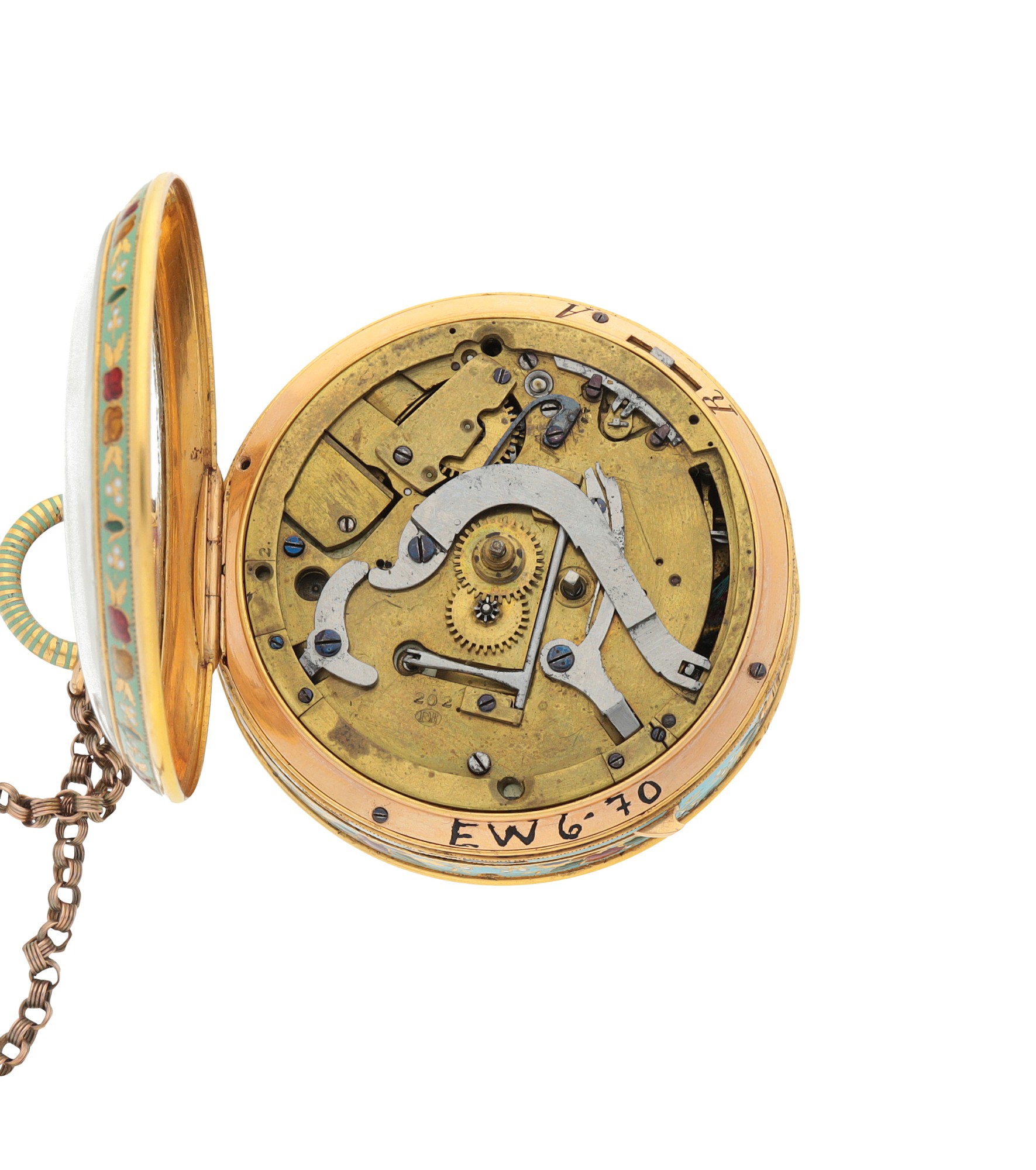 FRÈRES ROCHAT | A MAGNIFICENT AND EXCEPTIONALLY RARE GOLD AND ENAMEL ...