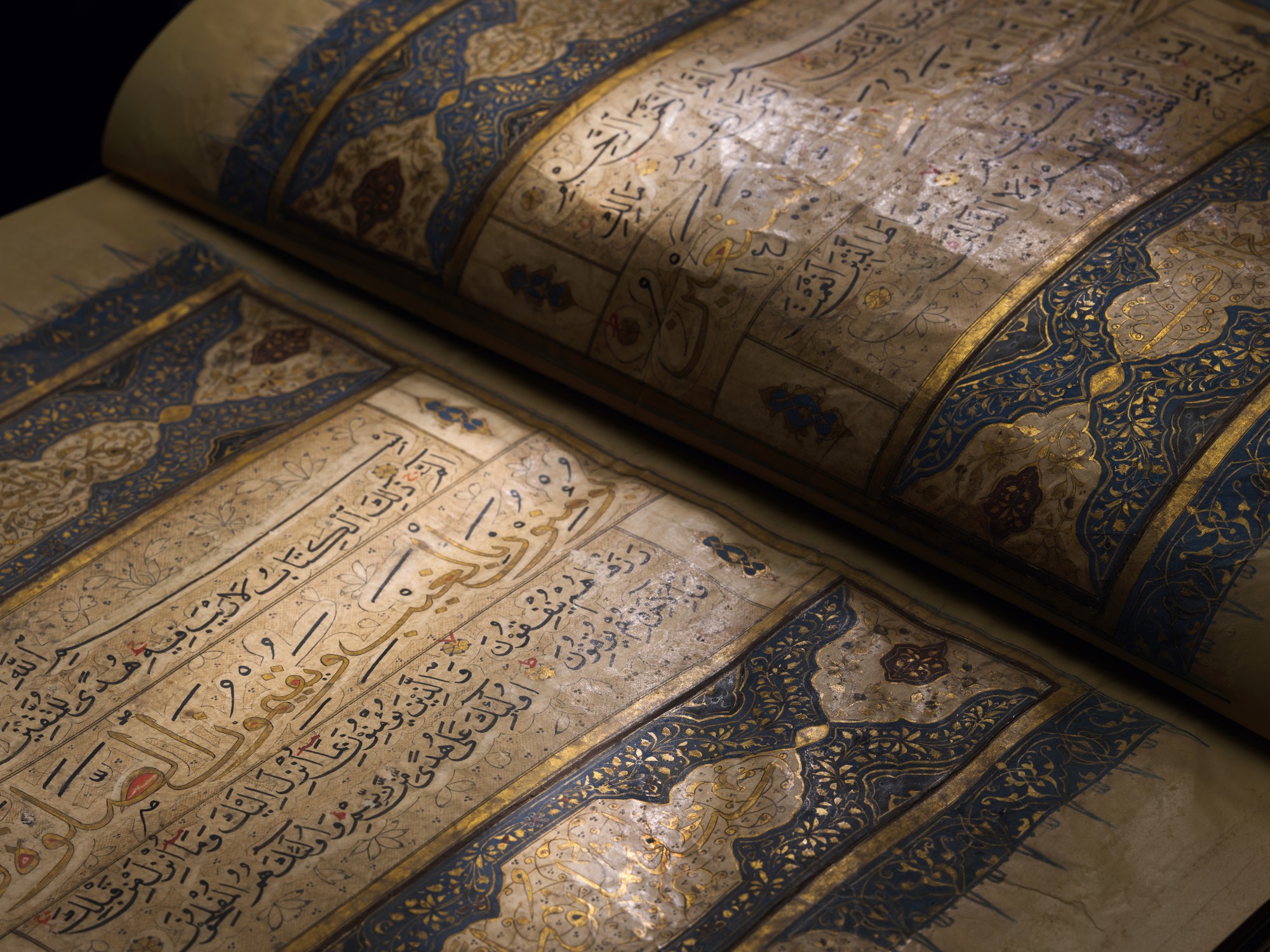 A large and important illuminated Qur’an, copied by Ahmad al-Rumi ...