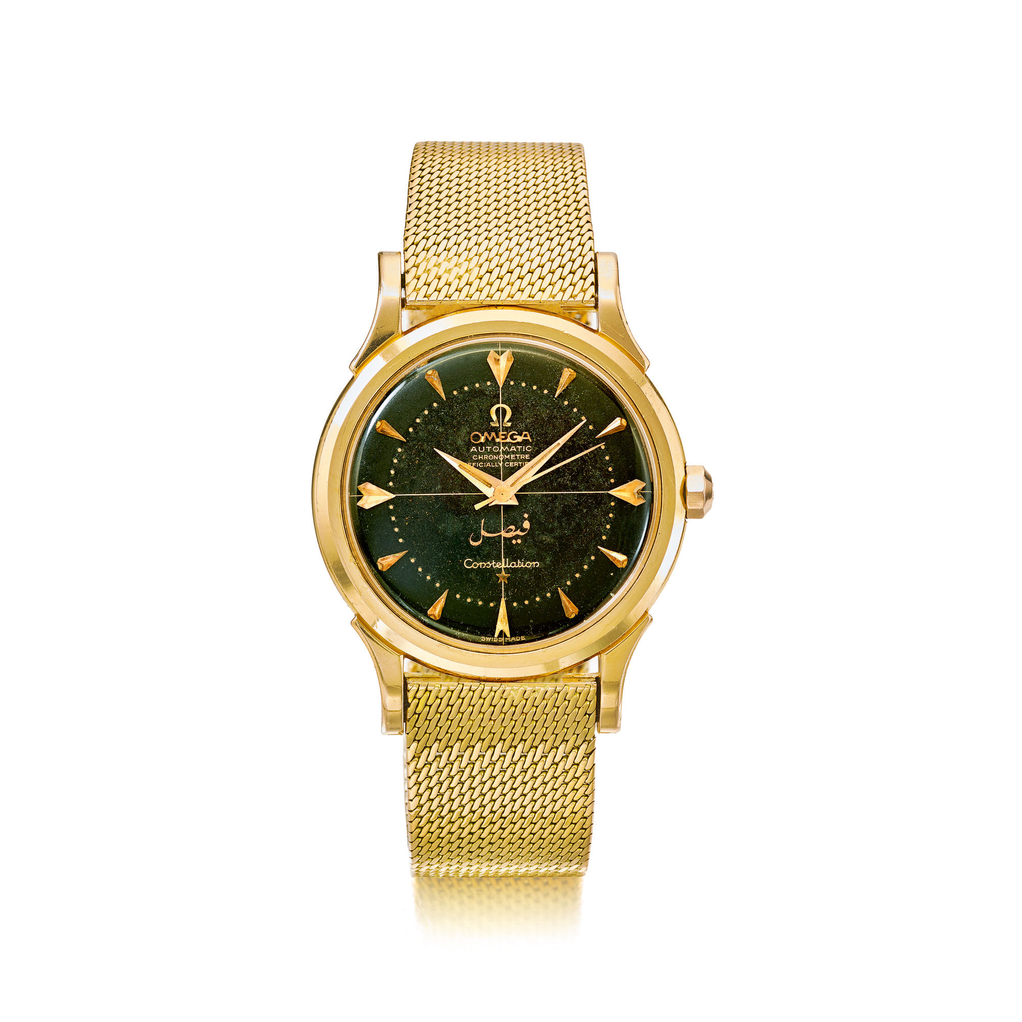 OMEGA | REF 2852/2853 CONSTELLATION, A PINK GOLD AUTOMATIC CENTER ...