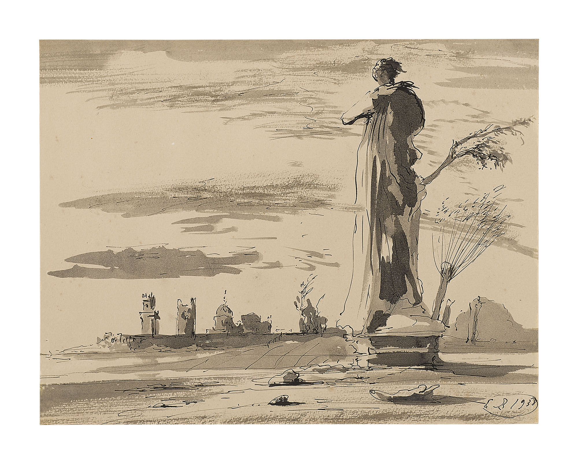 EUGENE BERMAN | UNTITLED | The Sleep of Reason | A Private Collection ...