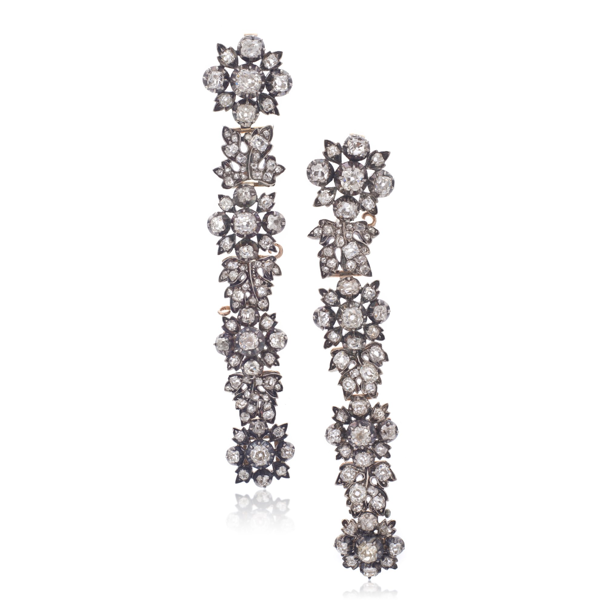 Pair of diamond jewels, mid-19th century | Vienna 1900: An Imperial and ...