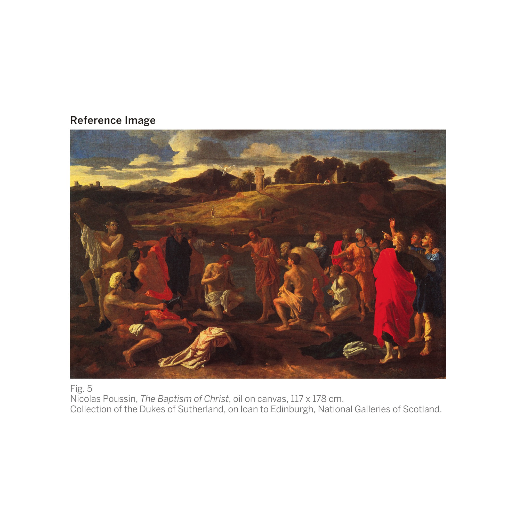 NICOLAS POUSSIN | The Baptism of Christ | 尼古拉・普桑 | 《基督受洗》 | Old Masters ...