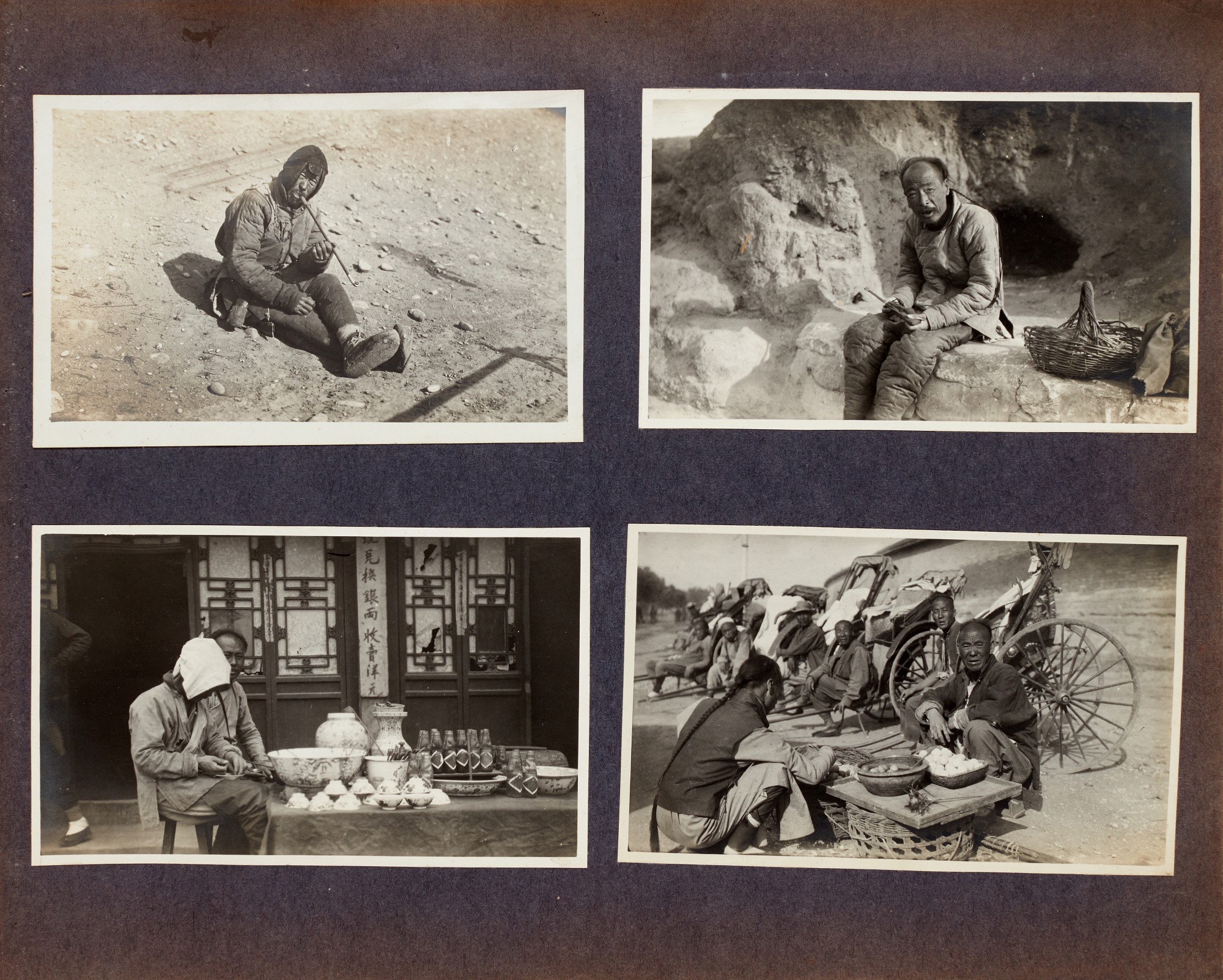 China | Album of photographs of Beijing and the Great Wall, early 1900s ...
