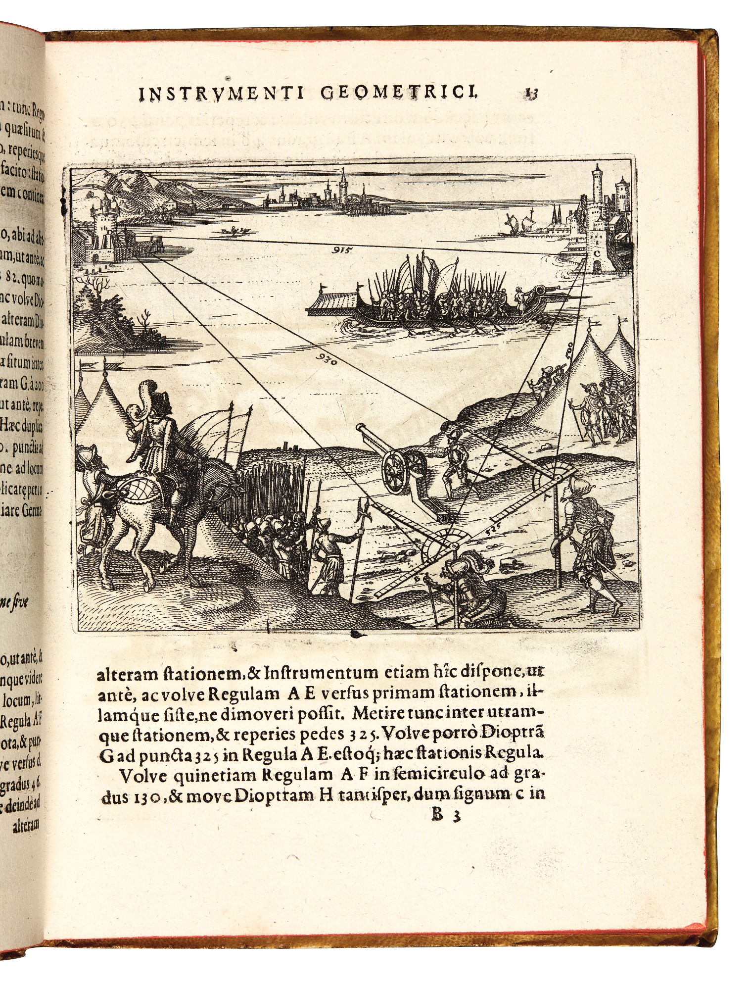 Zubler, Novum instrumentum geometricum, Basel, 1607, contemporary ...