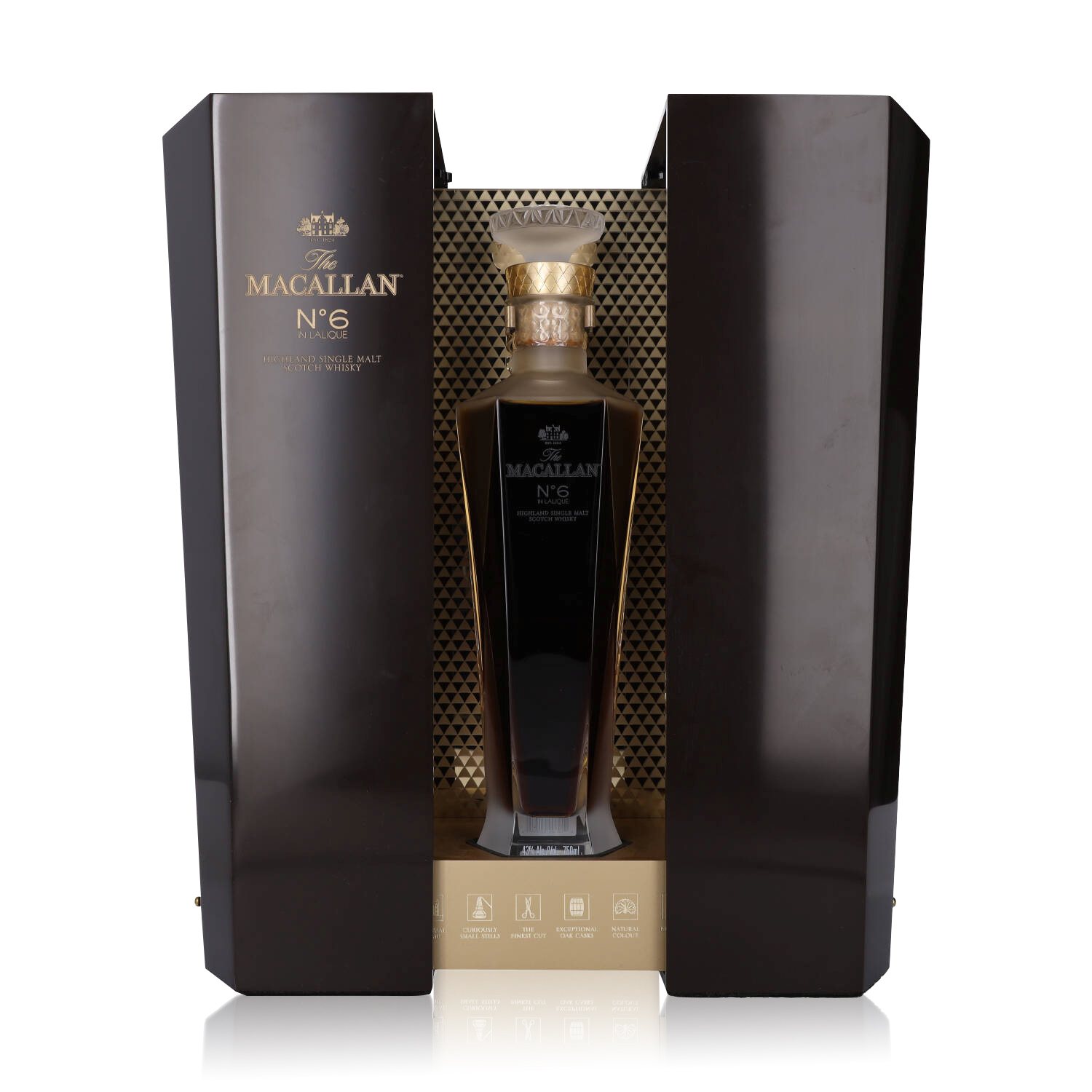 The Macallan No. 6 In Lalique Decanter 43.0 abv NV (1 BT75) | Whisky ...