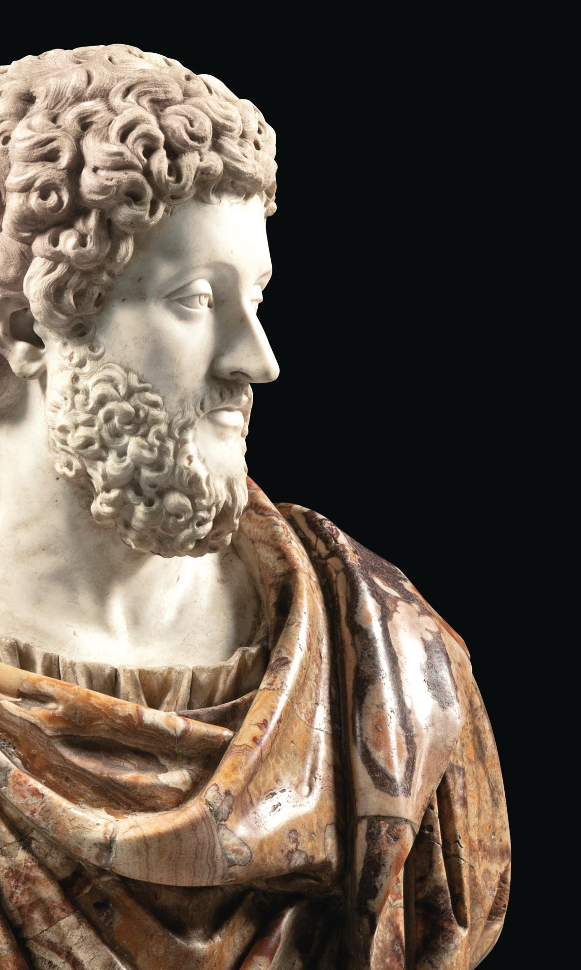 ITALIAN, 17TH CENTURY, AFTER THE ANTIQUE | BUST OF EMPEROR COMMODUS ...