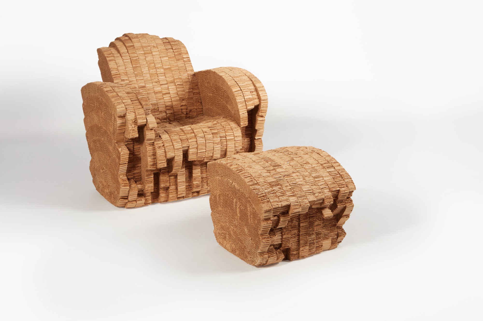 Frank Gehry, "Little Beaver" Chair and Ottoman | Design | 2021 | Sotheby's
