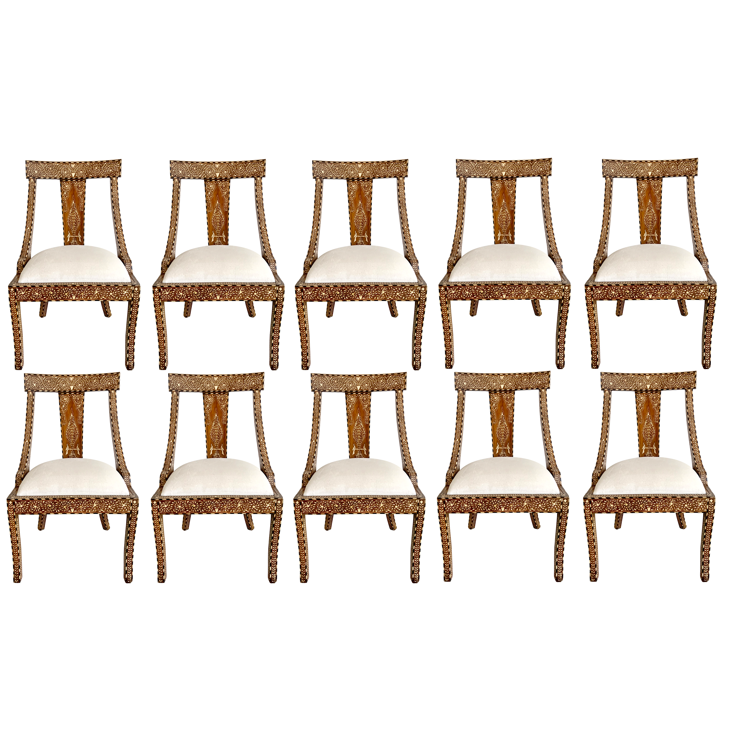 Bone Inlay Dining Chairs Available For Immediate Sale At Sotheby’s