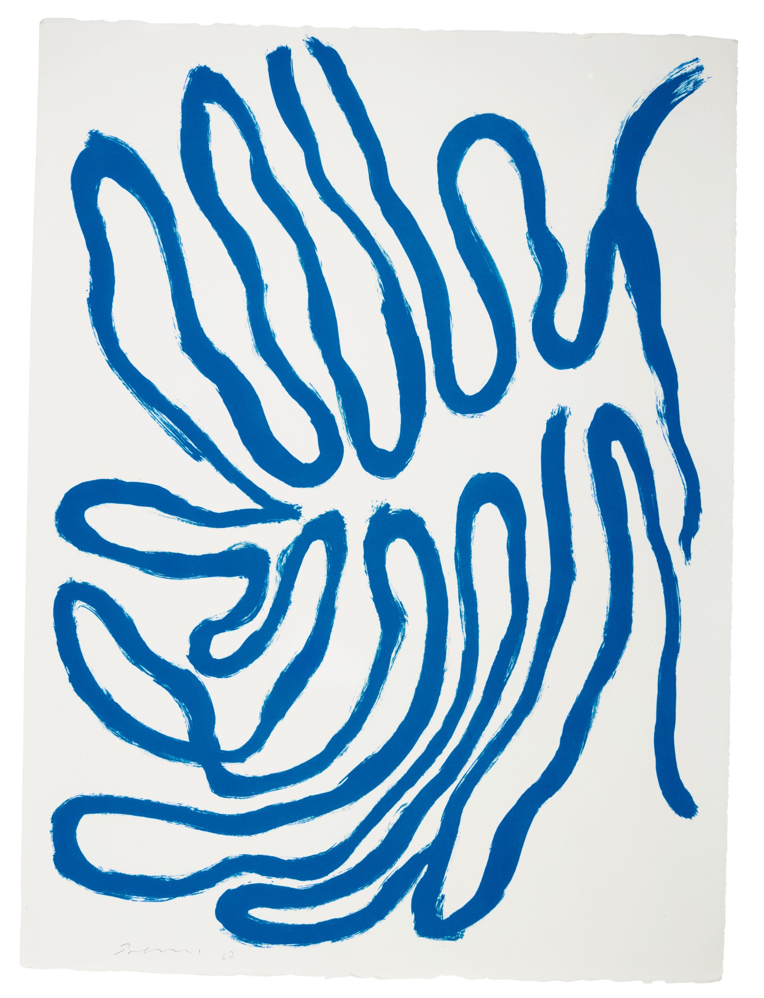 WILLIAM TURNBULL | LEAVES, BLUE | William Turnbull - The Eternal Now ...