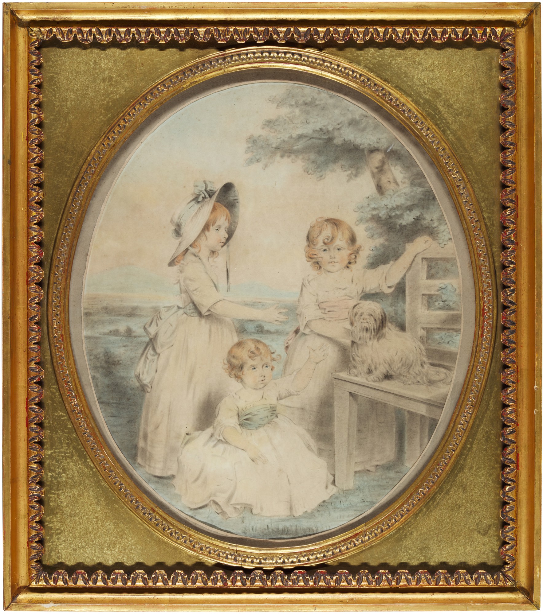 A group portrait of Lady Honora Elizabeth Hester Lambart (1784-1856 ...