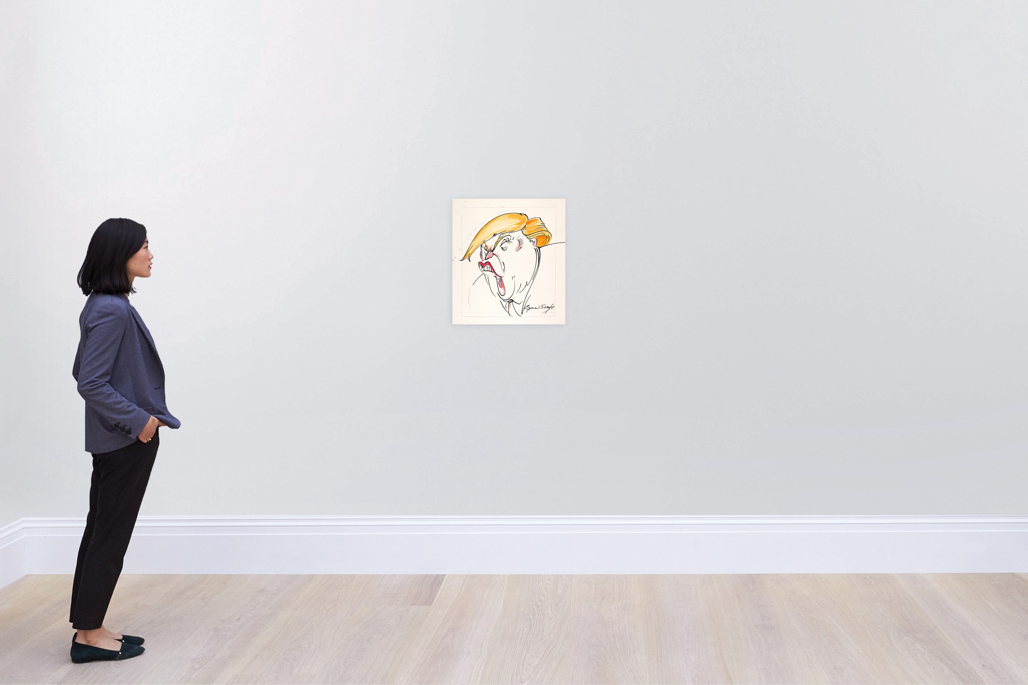 SCARFE | [THE 2010s] | Donald Trump | Scarfe at Sotheby’s: Sixty Years ...