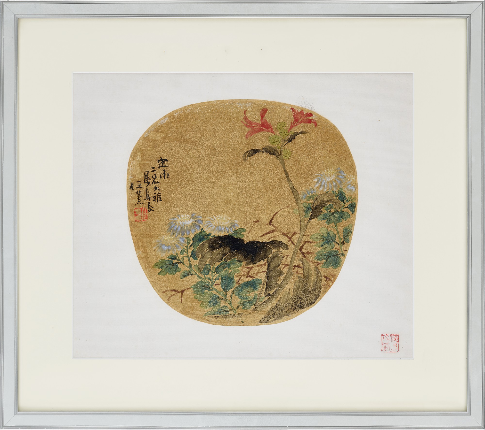 Ren Xiong; Ren Xun, Ren Yi, Ren Yu 任熊、任薰、任頤、任預| Flower and Birds ...