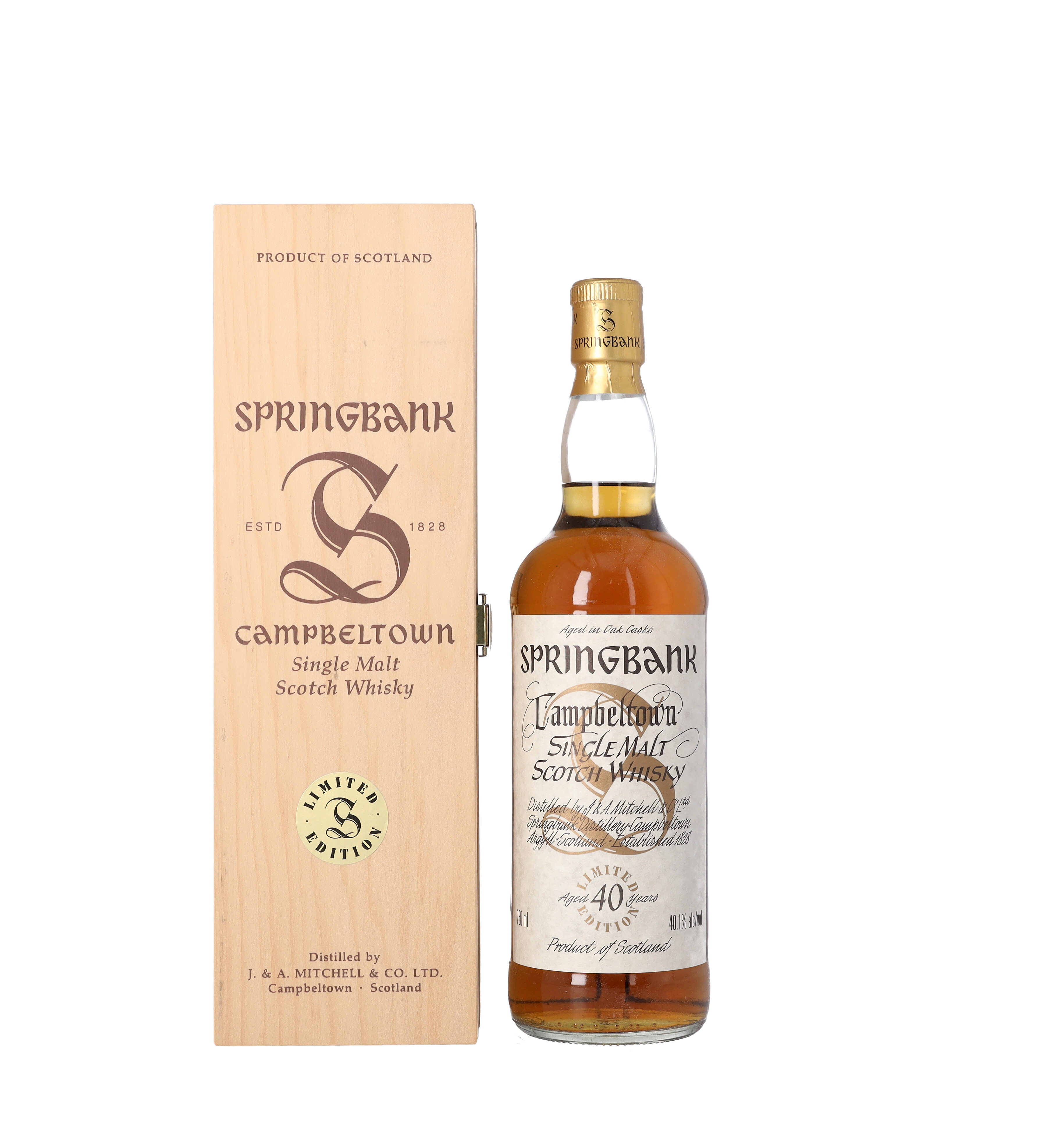 Springbank Millennium Collection 40 Year Old 40.1 abv NV (1 BT75 ...