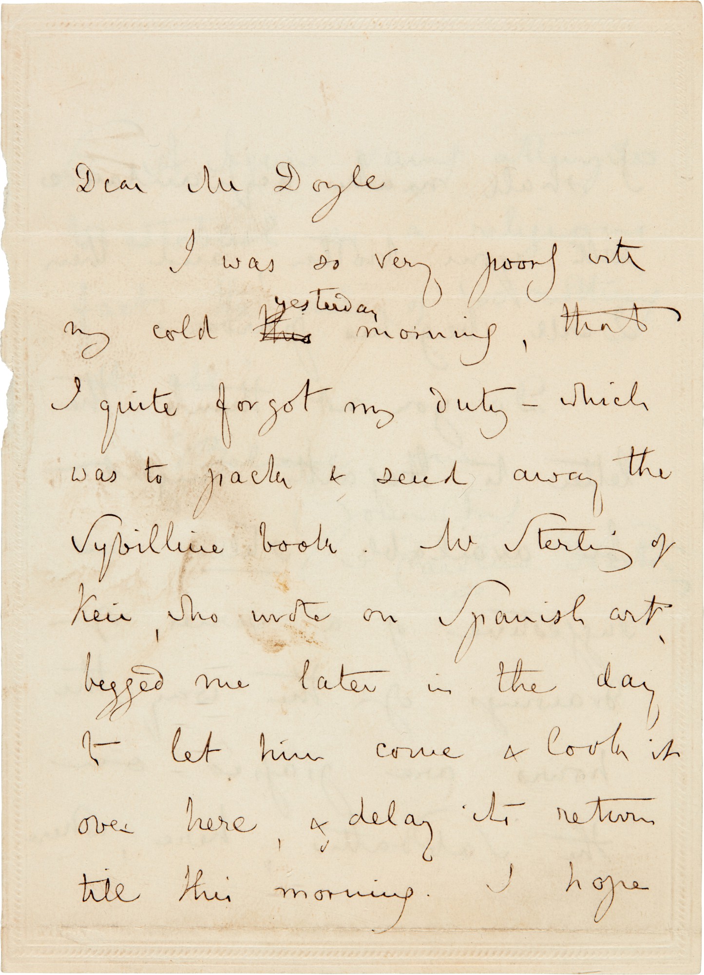 Caroline Norton | Seven autograph letters signed, to various ...