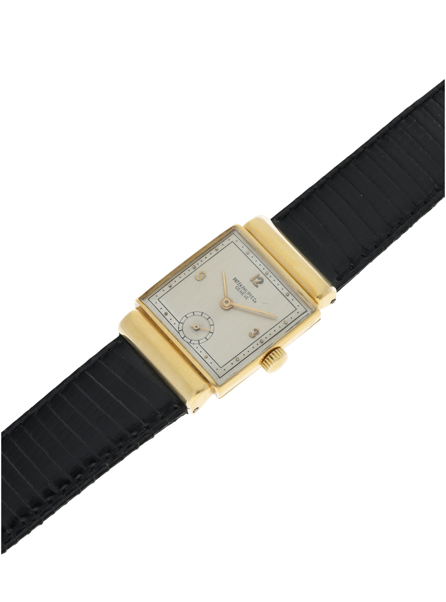 A YELLOW GOLD RECTANGULAR WRISTWATCH, CIRCA 1950 | Weekly Watches | New ...
