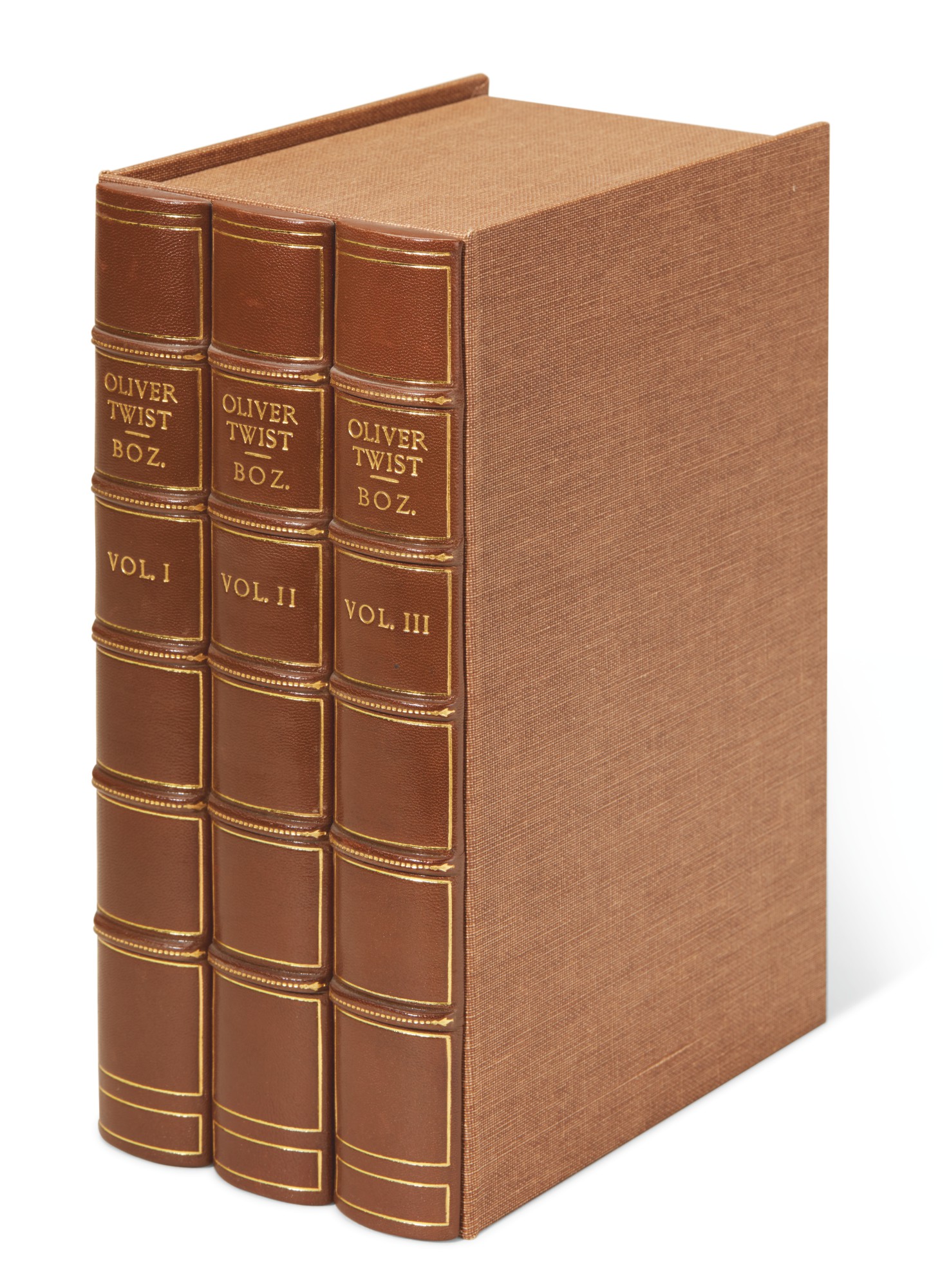 Dickens, Oliver Twist, 1838, first edition, first issue, with autograph ...