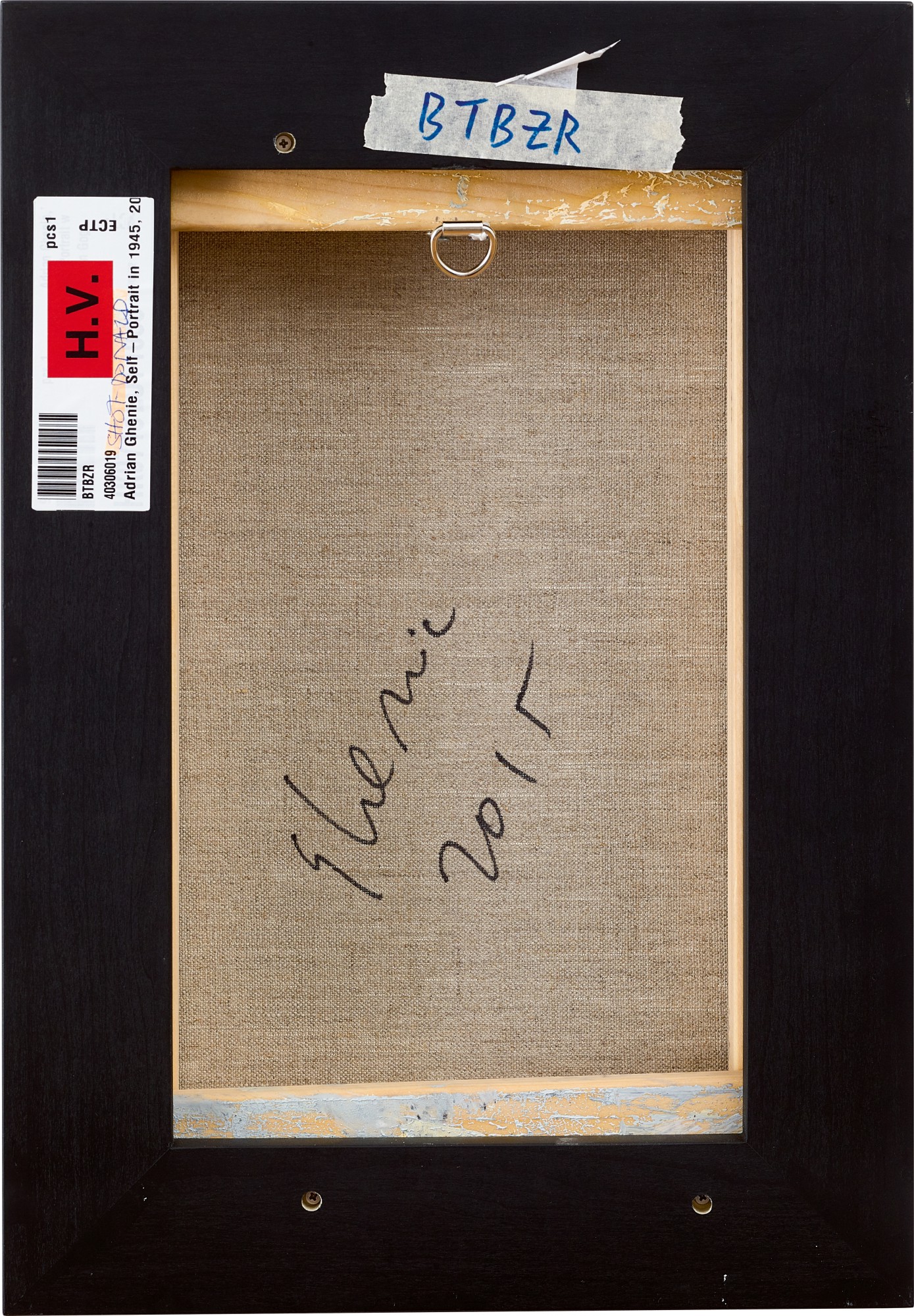 Adrian Ghenie 亞德里安・格尼 | Self-Portrait in 1945 1945年的自畫像 | Contemporary ...