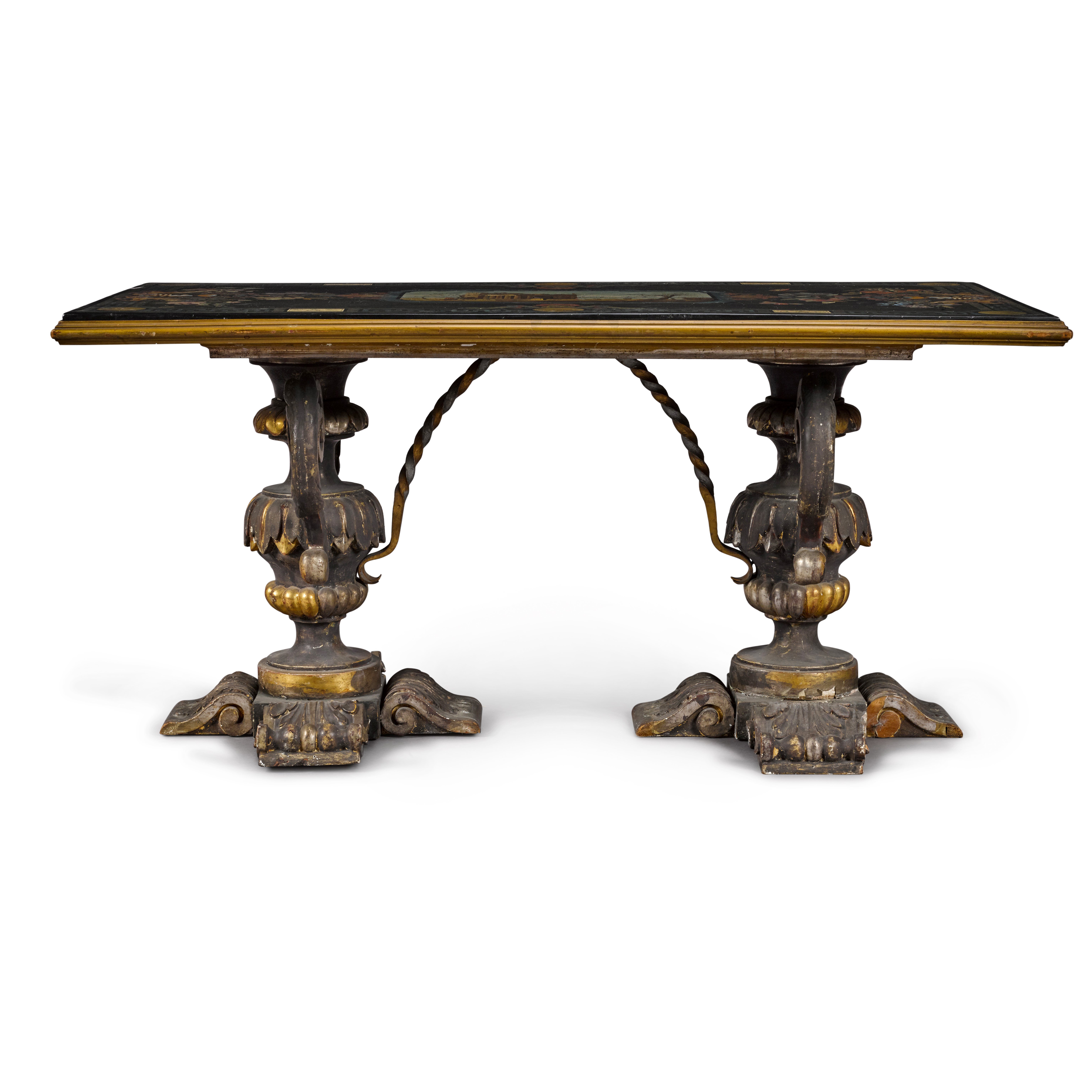 An Italian scagliola table top, Florence, second quarter 18th century ...