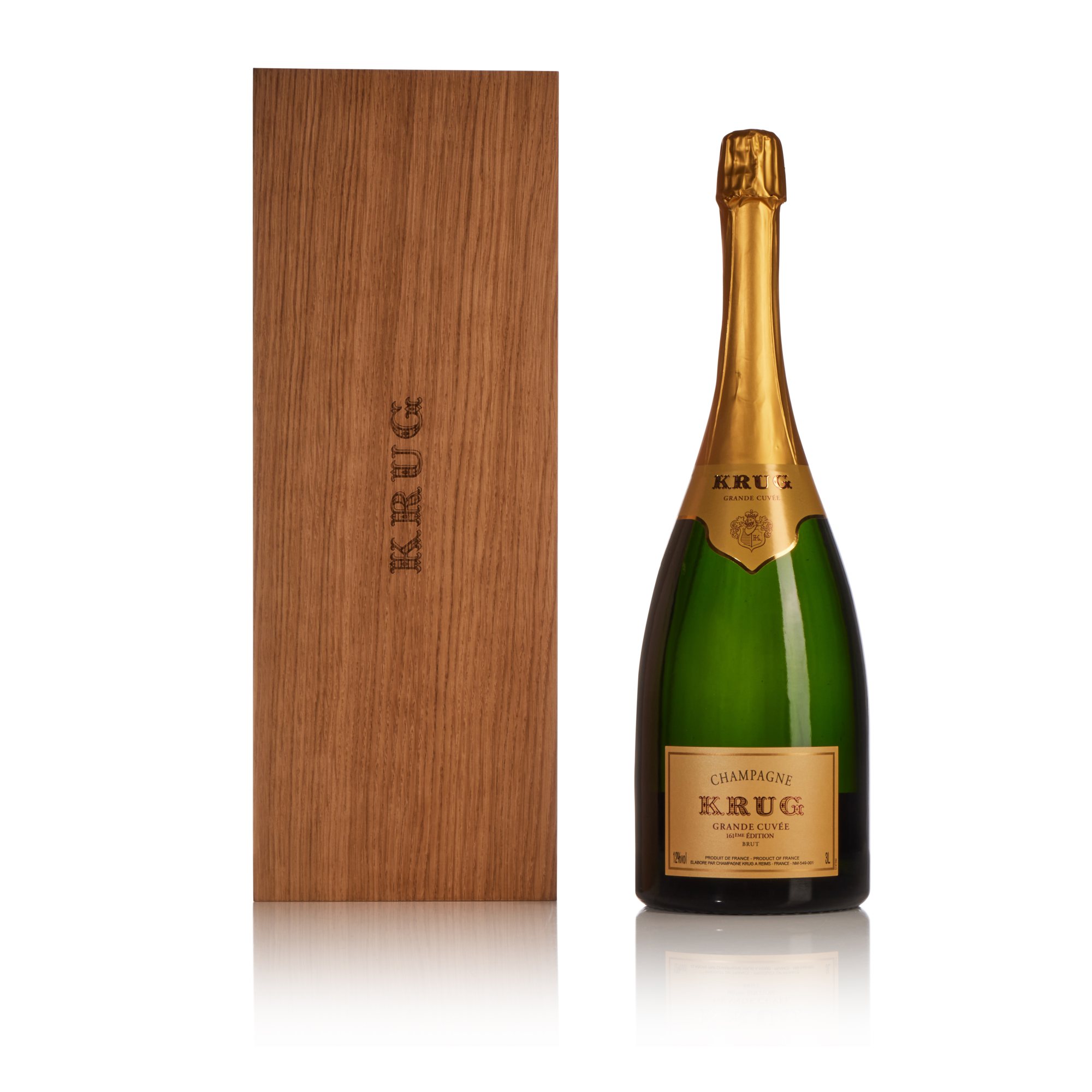Krug Grande Cuvée, 161ème Edition NV (3 DM) | The Cellar of Lewis ...