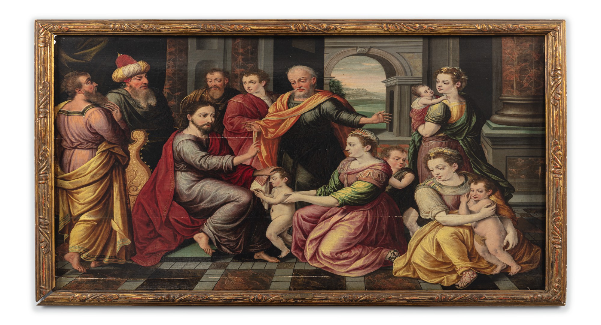 CIRCLE OF FRANS FLORIS | CHRIST BLESSING THE CHILDREN | The French ...