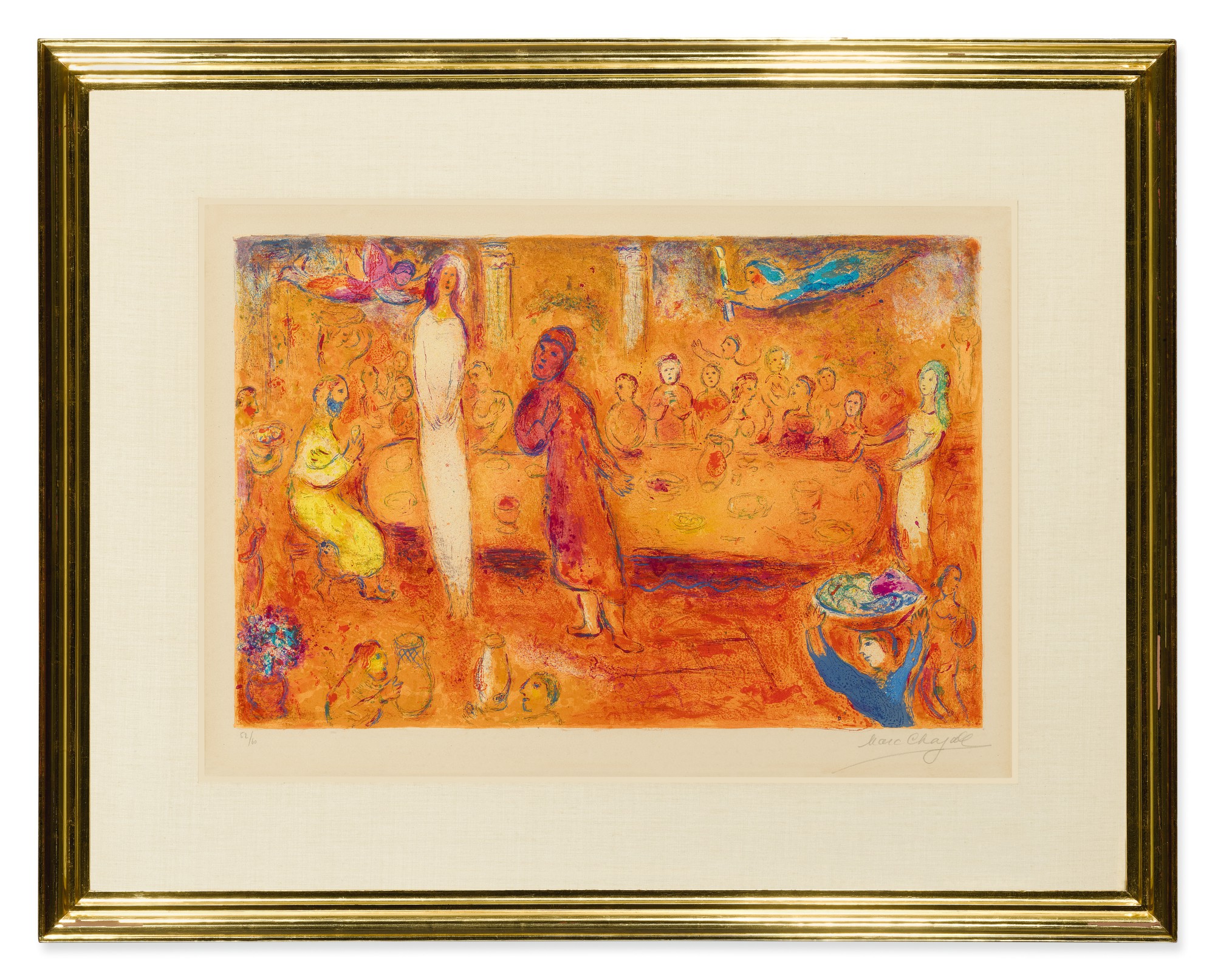 Megacles Recognizes his Daughter at the Feast (Mourlot 347; See Cramer ...