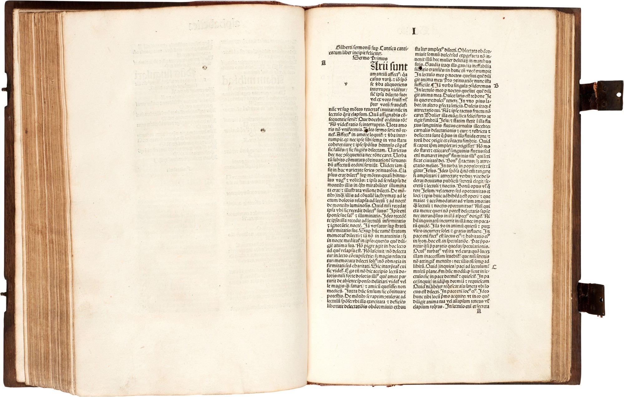 Bernardus Claravallensis, Sermones super Cantica canticorum, Strassburg ...