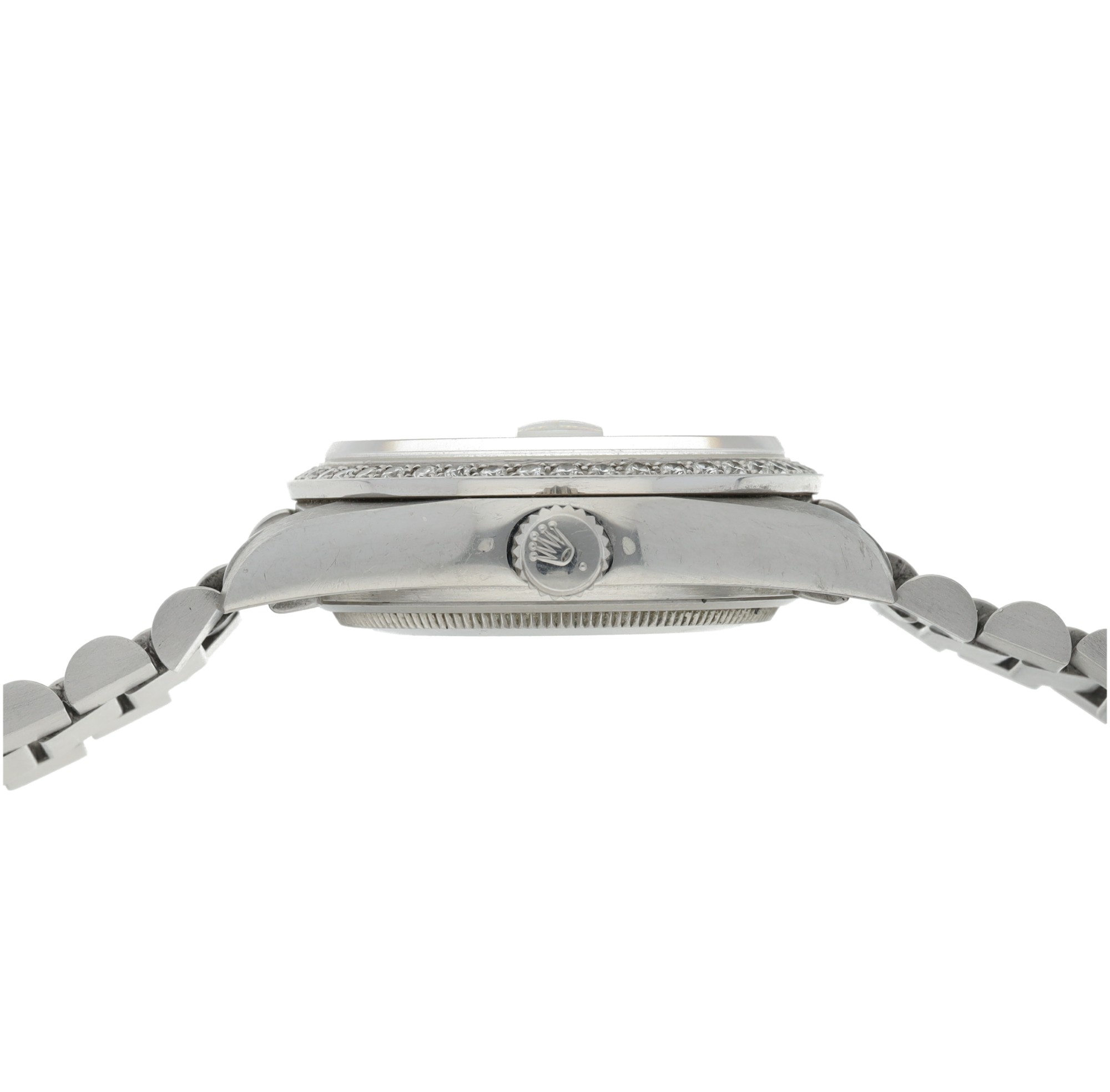 ROLEX | REFERENCE 18026/18000 DAY-DATE A PLATINUM, DIAMOND AND SAPPHIRE ...