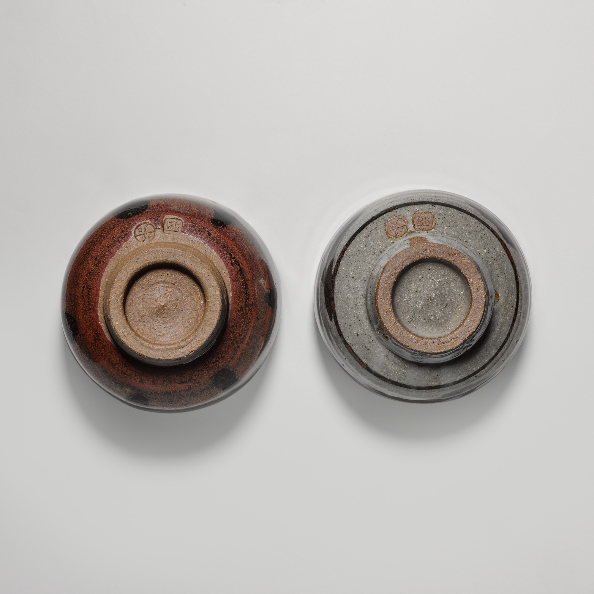 Bernard Leach (1887-1979) Two chawan [tea bowls] | Showa Period, 20th ...