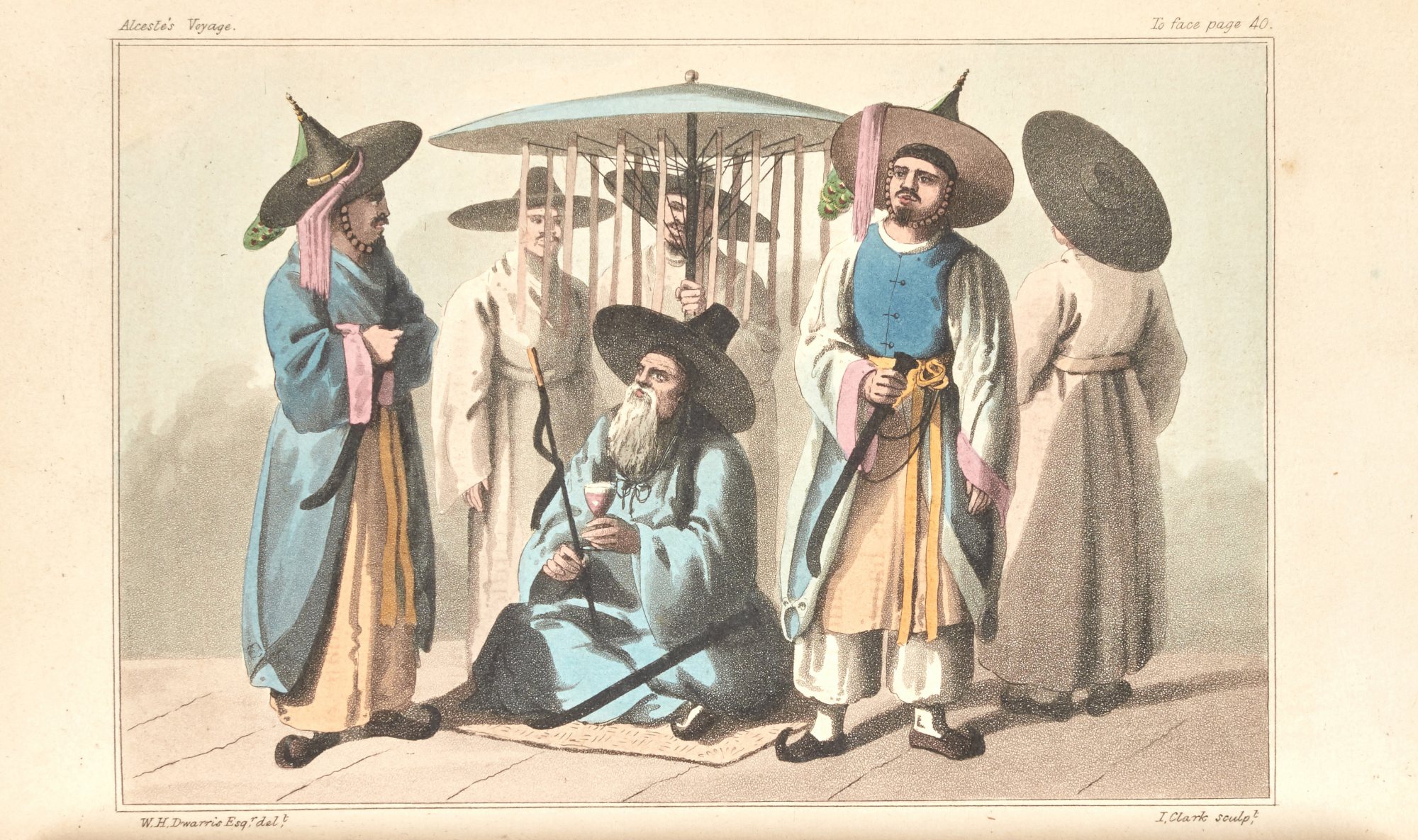 A collection of books on voyages, Dutch trade and Philipp Franz von ...