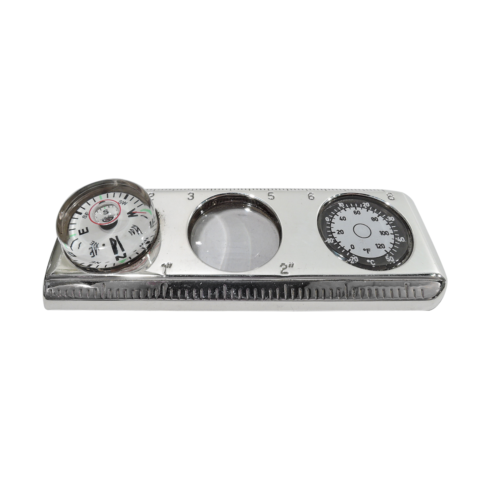 Tiffany & Co. Vintage American Silver Ruler With Compass And ...