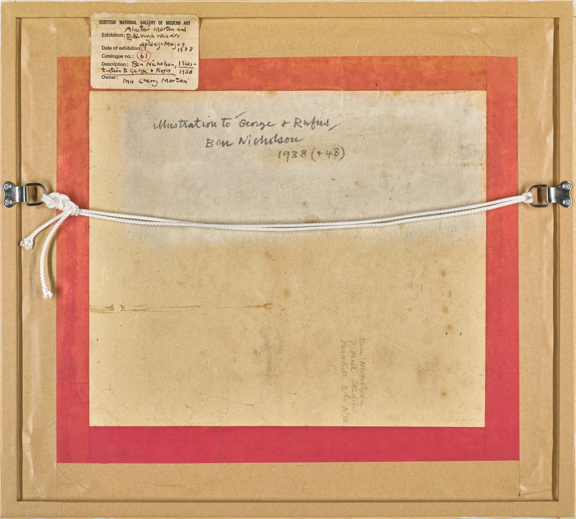 Illustration to George and Rufus | Modern British & Irish Art | | Sotheby's