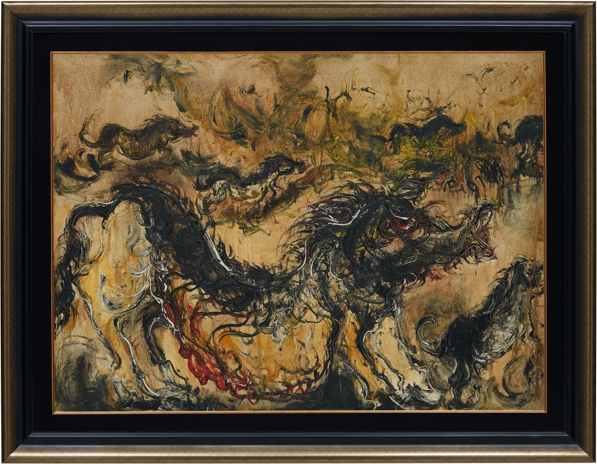 Affandi 阿凡迪 | Boars 公豬 | Modern Art Day Sale | | Sotheby's