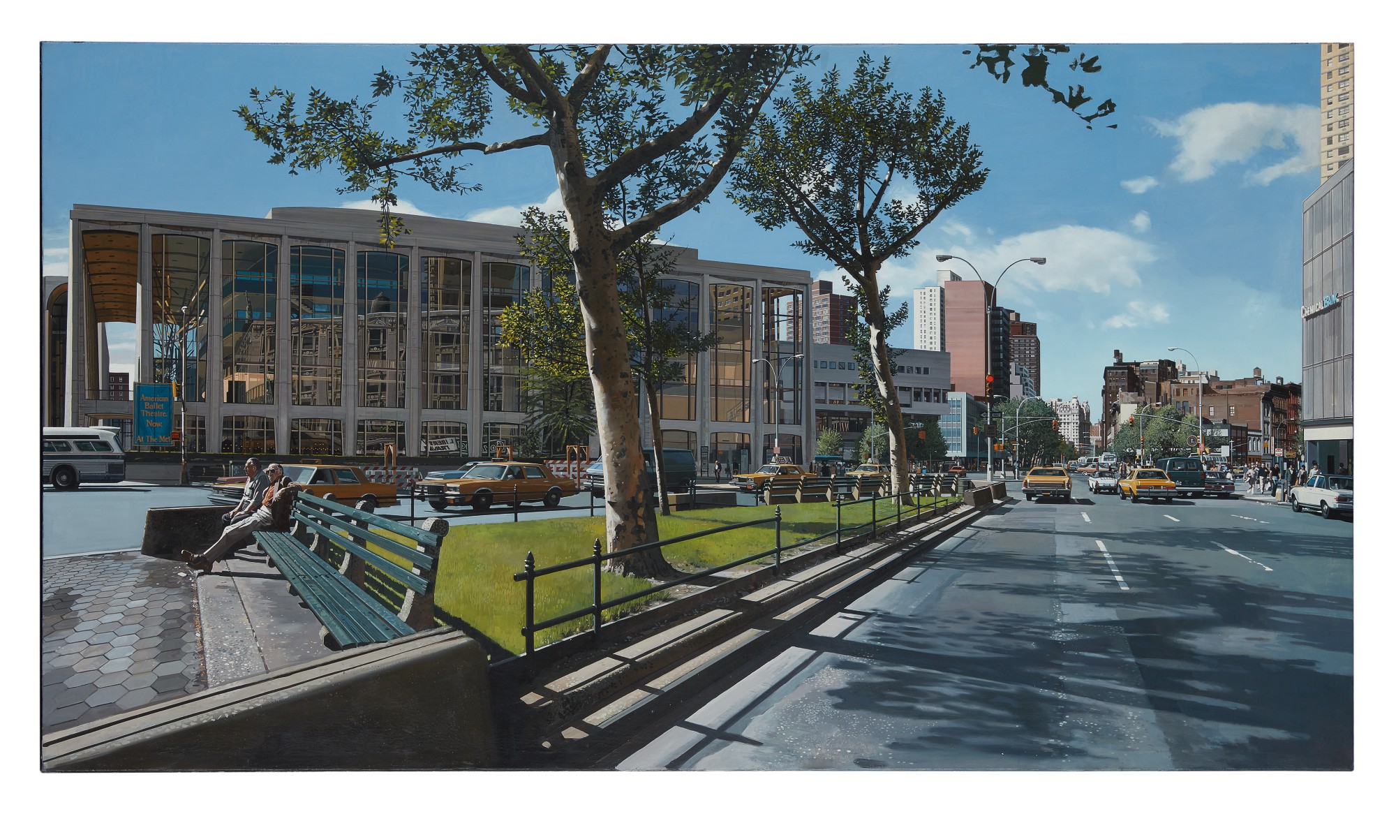 RICHARD ESTES | BROADWAY AND 64TH, SPRING '84 | Contemporary Art Day ...