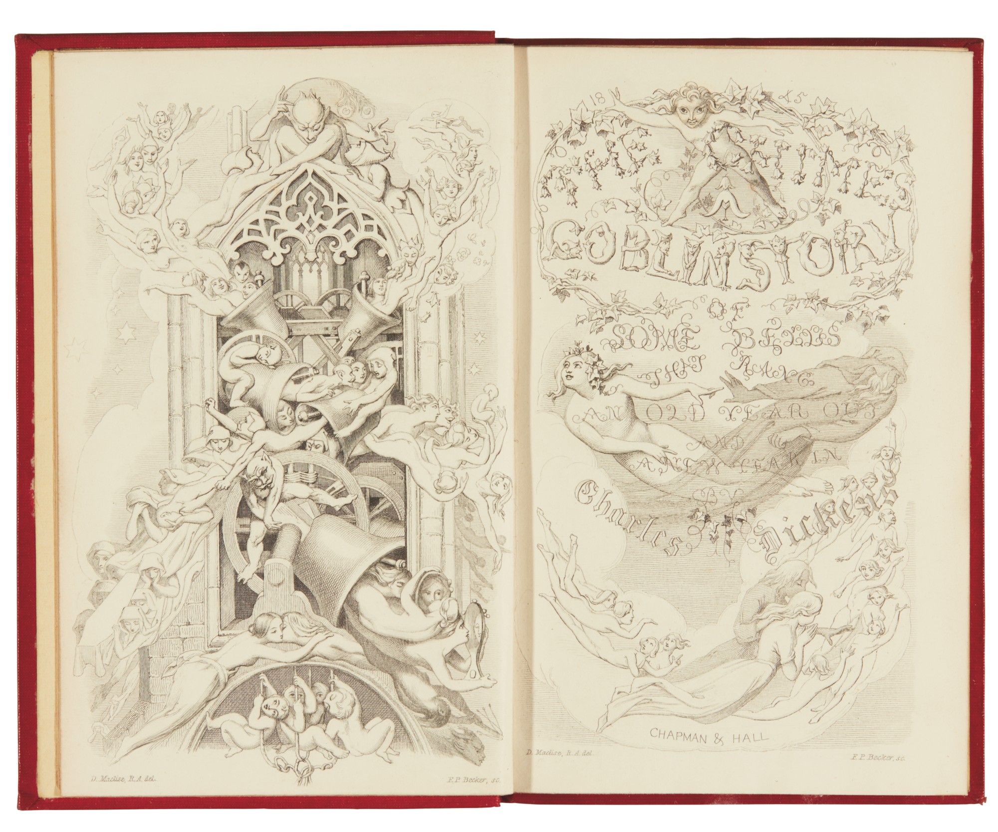 Dickens, The Chimes, 1845, first edition | Charles Dickens: The ...